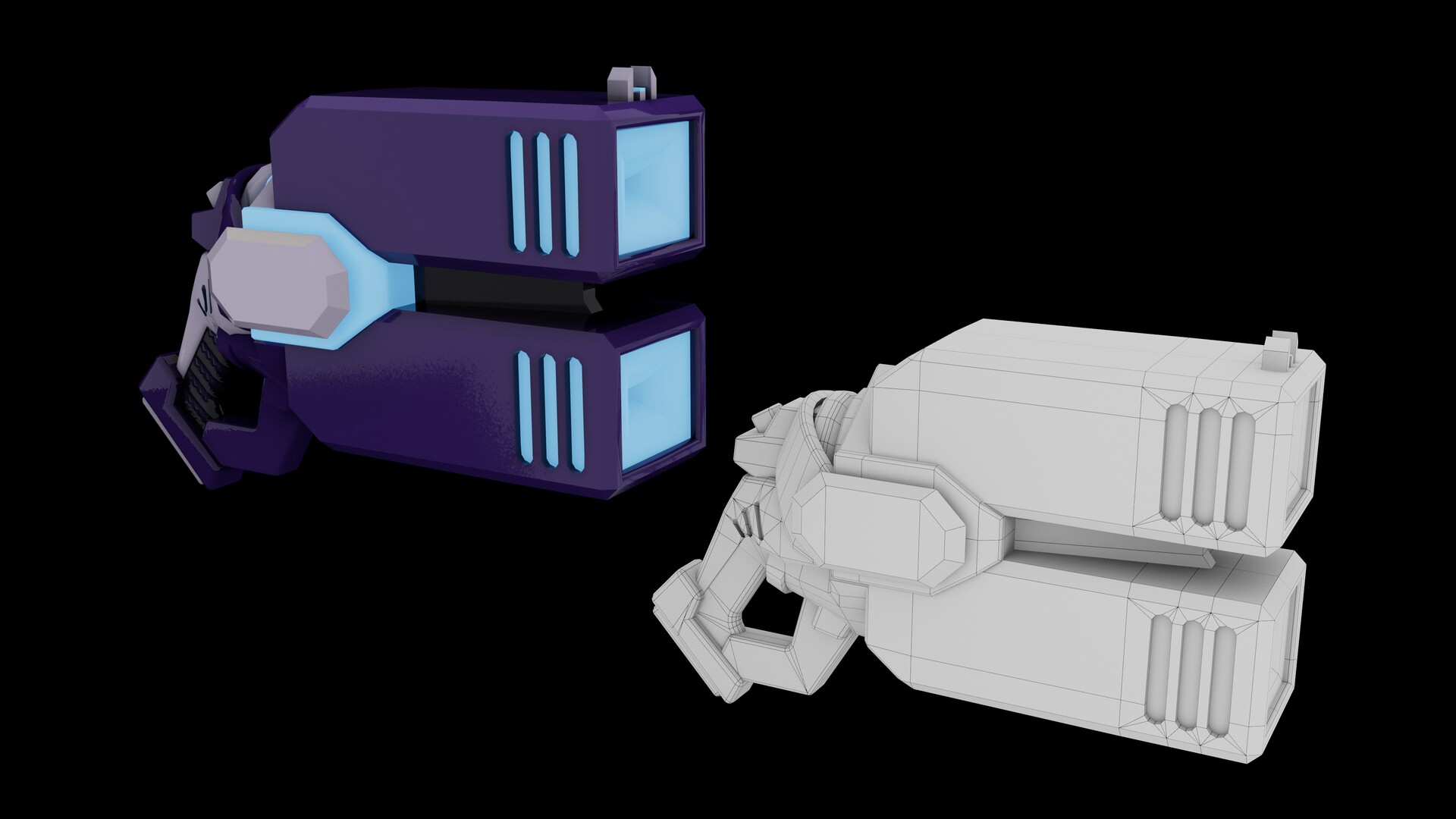 Phillip Kmetz - Low-Poly MMO Weapons