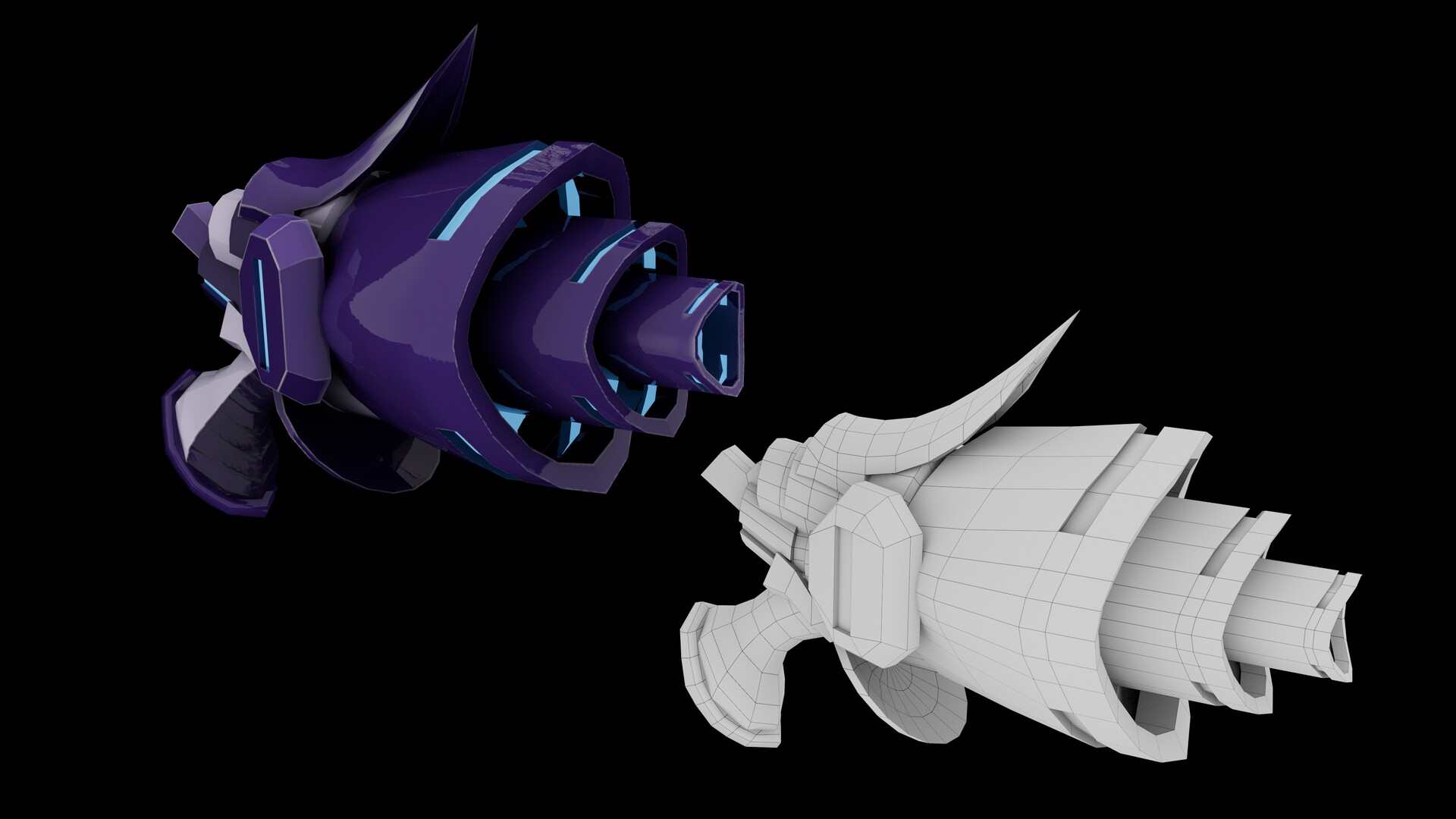 Phillip Kmetz - Low-Poly MMO Weapons