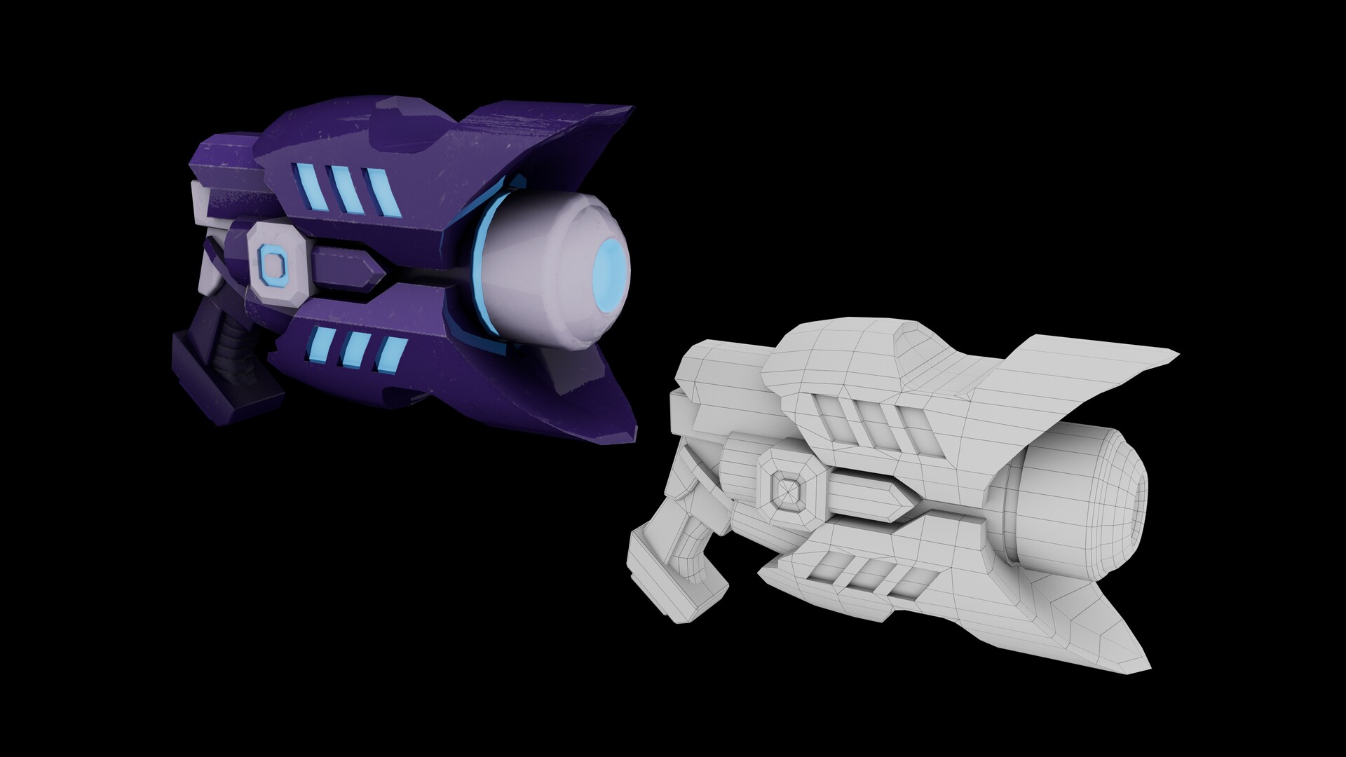 Phillip Kmetz - Low-Poly MMO Weapons