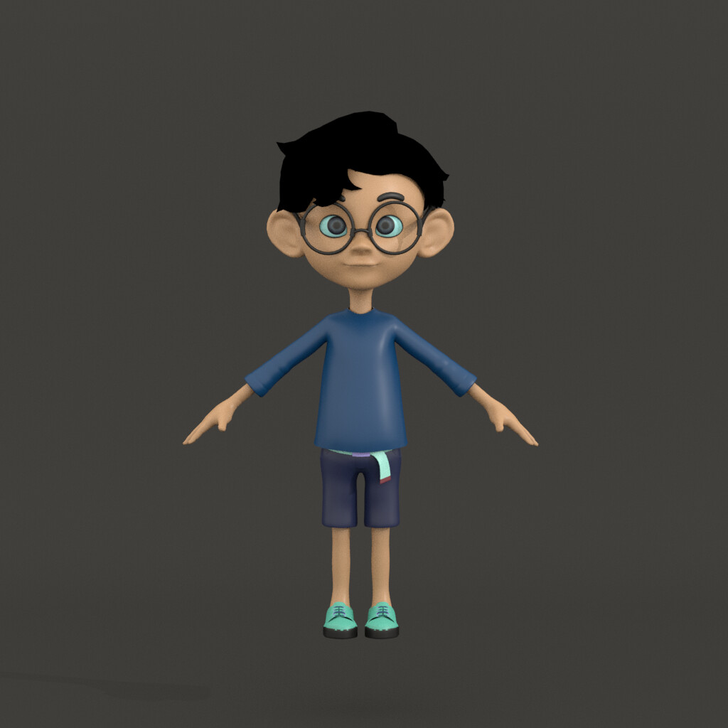 ArtStation - Boy model