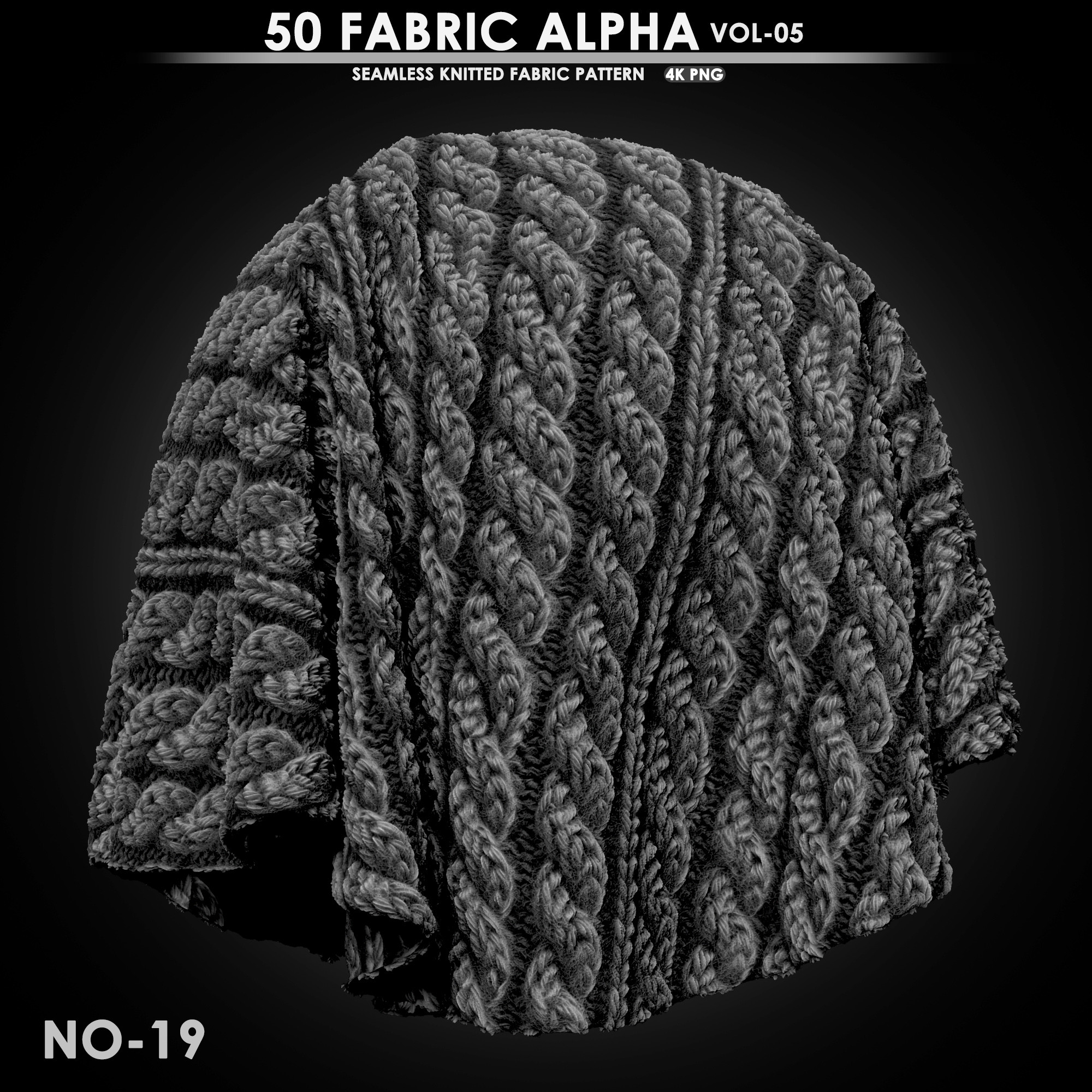 QuickTool Studio - QT Studio - Fabric Alpha VOL 05 - 50 Knitted Fabric ...