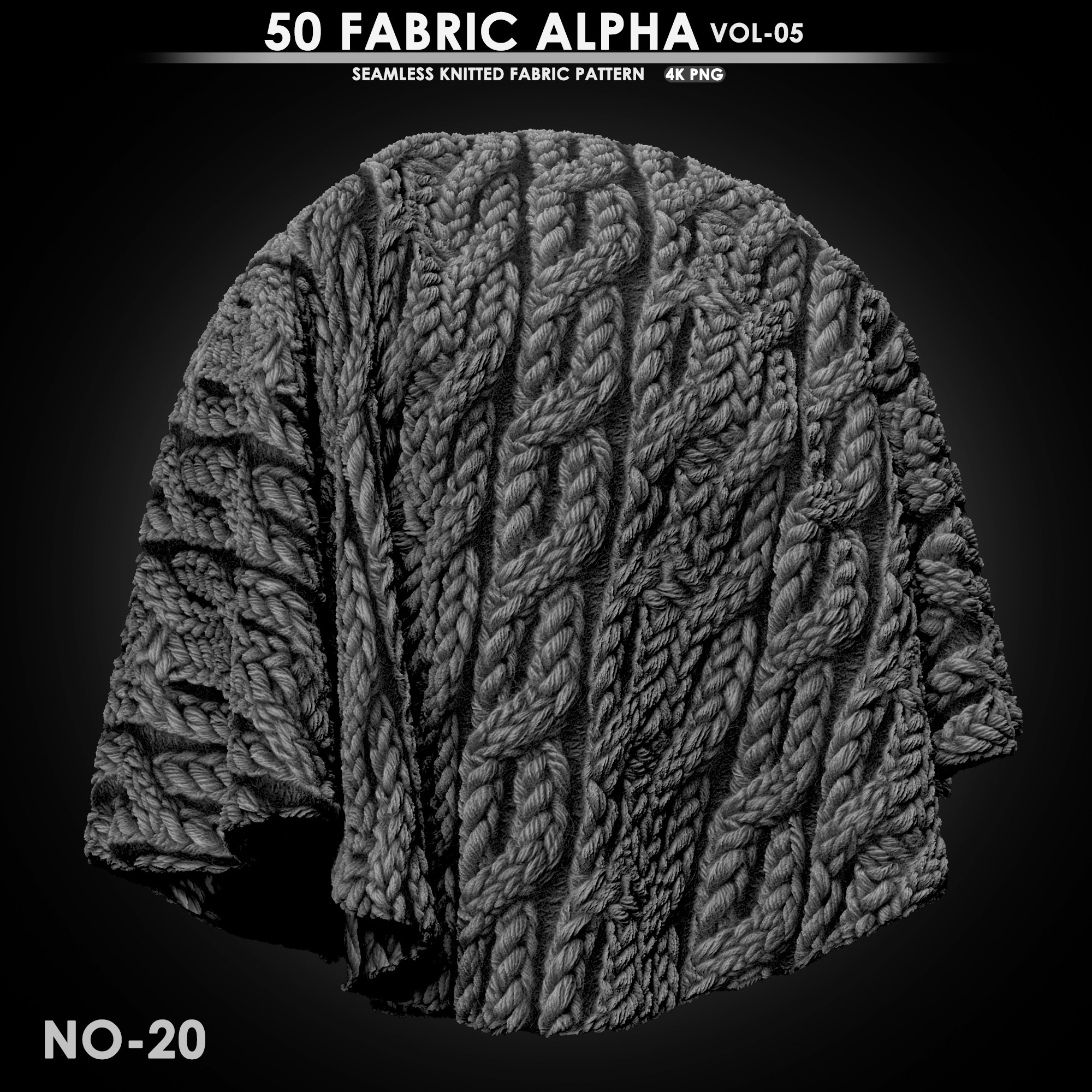 QuickTool Studio - QT Studio - Fabric Alpha VOL 05 - 50 Knitted Fabric ...