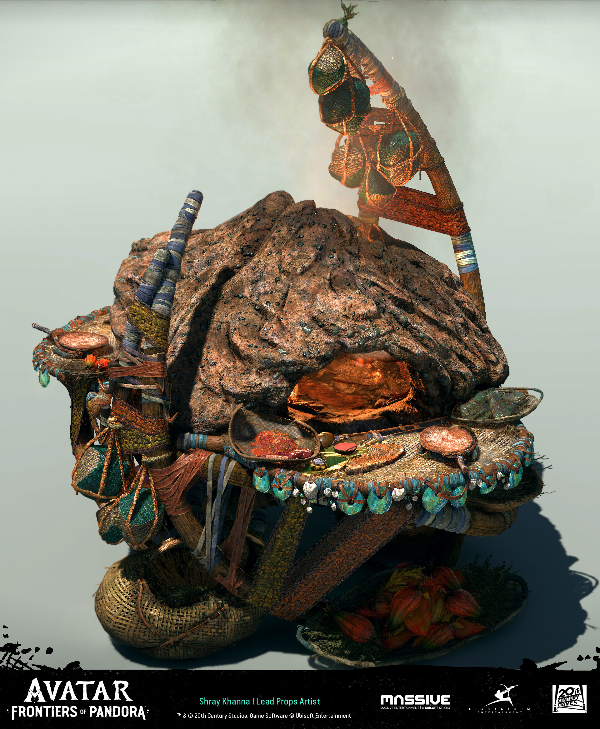 Art of Shray Khanna - Avatar FOP I Materials I Hardened Clay