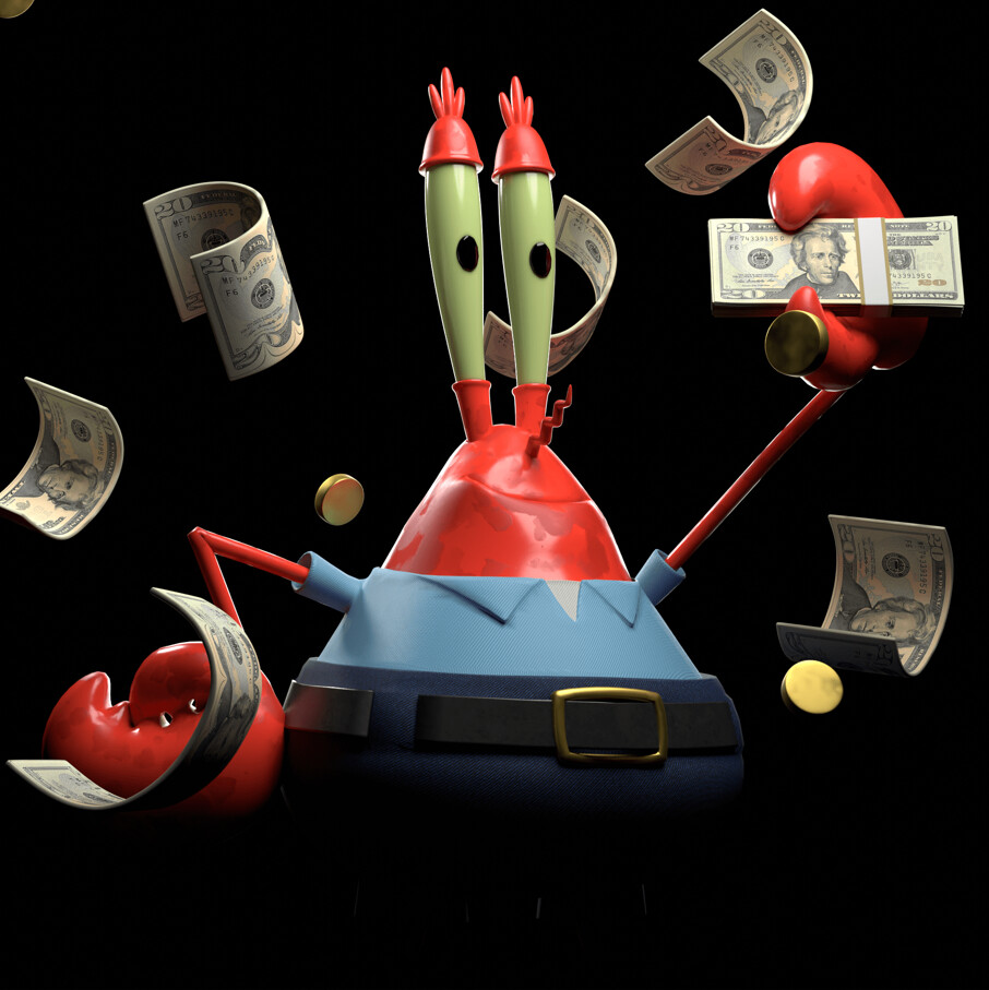 ArtStation - Mr. Krabs