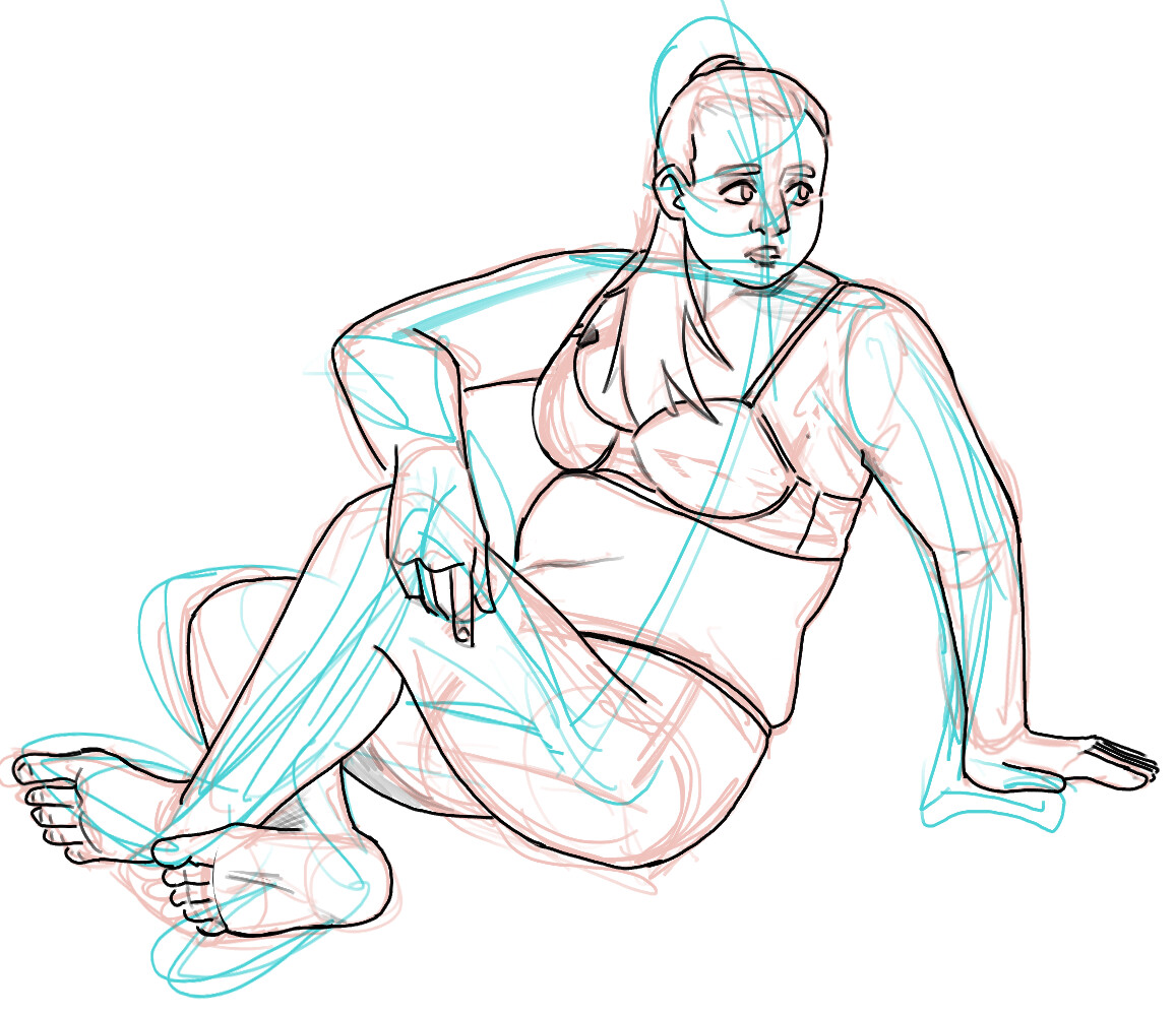 ArtStation - Gesture Drawing Practice