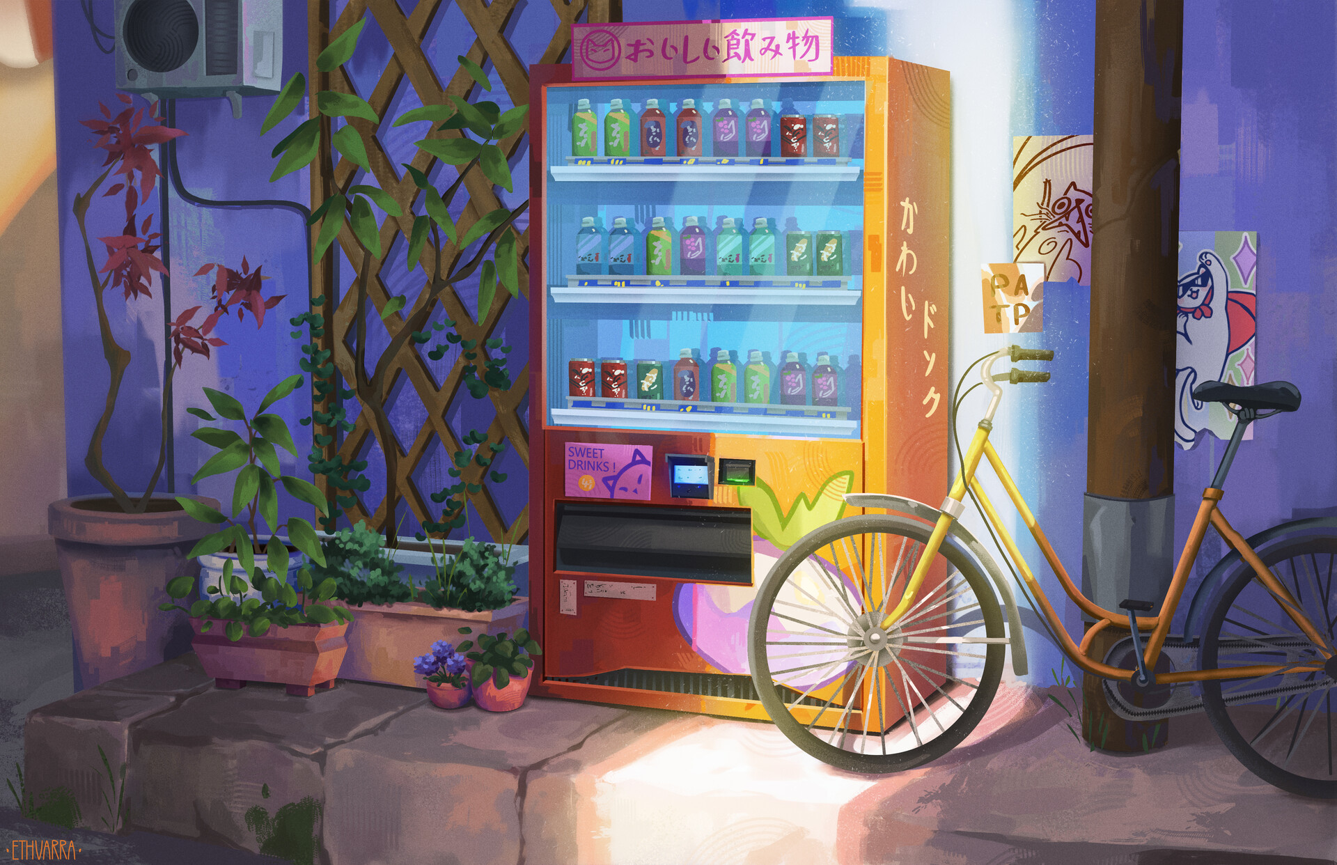 ArtStation - Vending machine