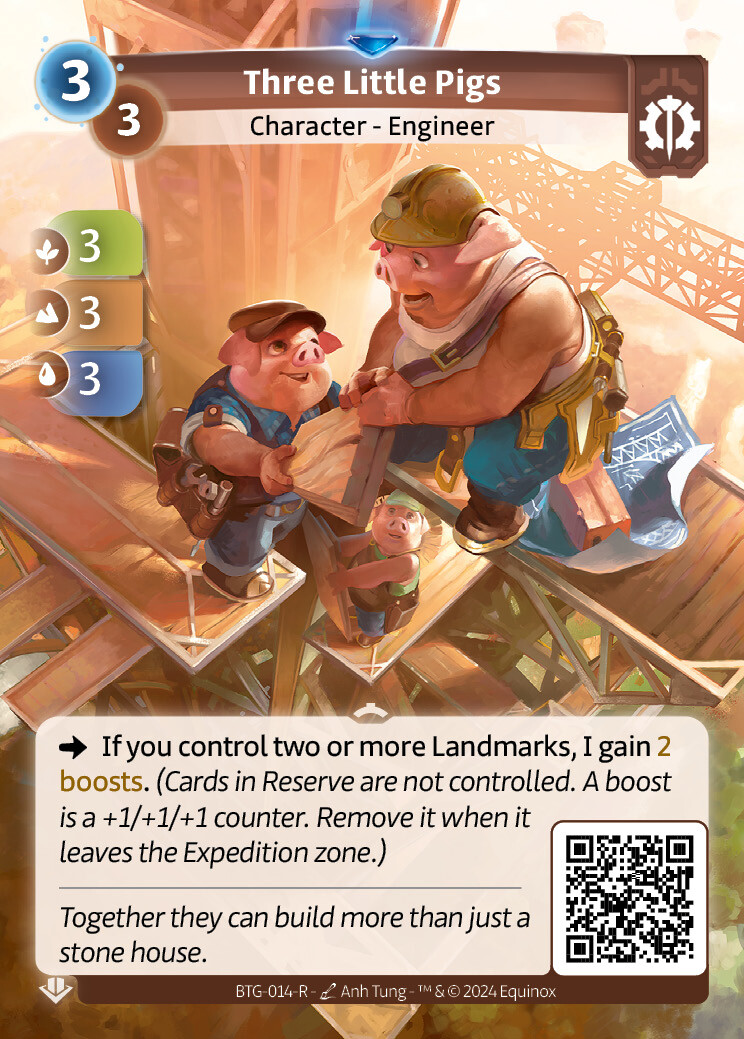 Altered TCG - Altered - Three little pigs