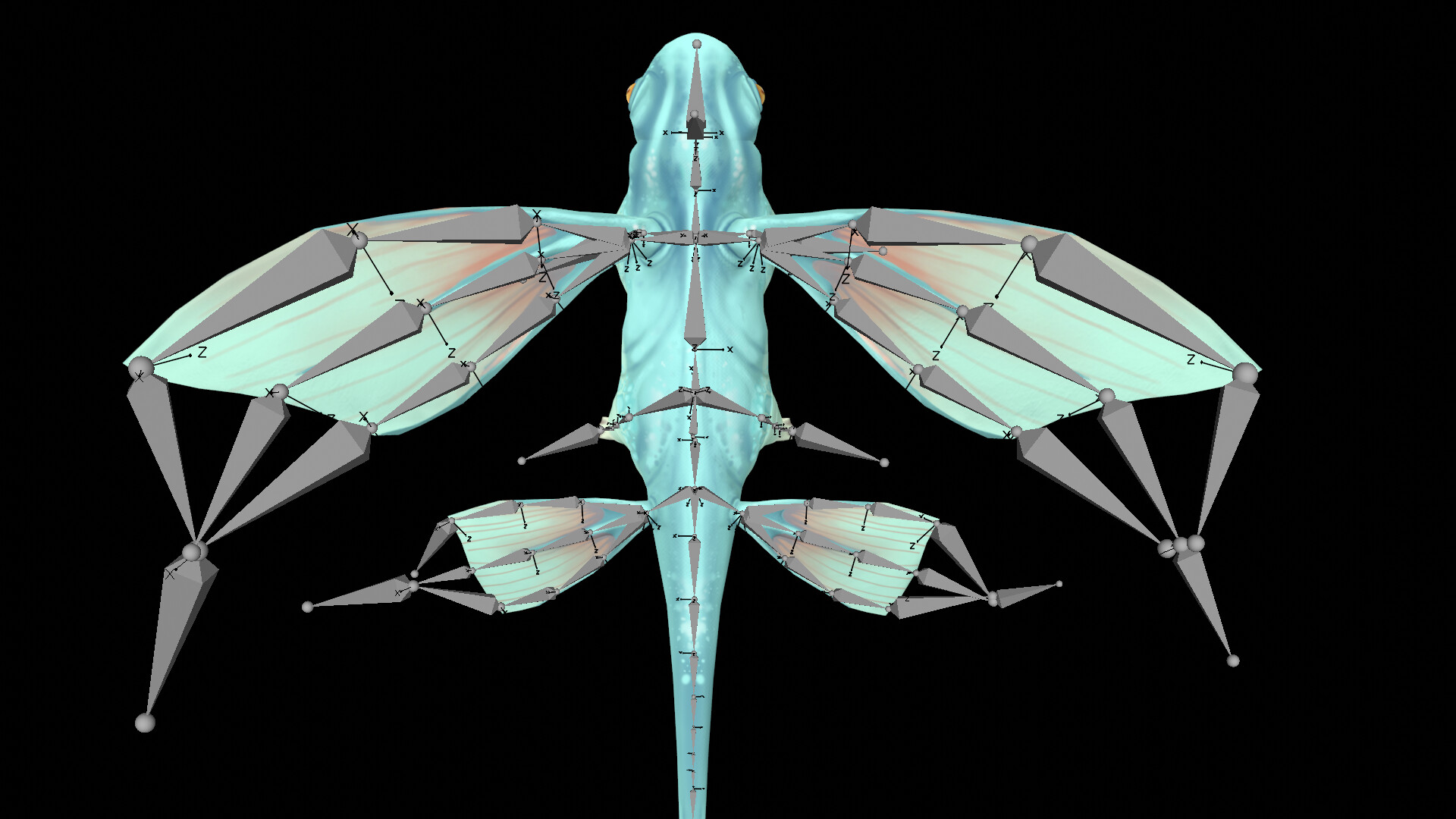 Isabella Fox Portfolio - Fantasy Amphibian Creature: Seabat