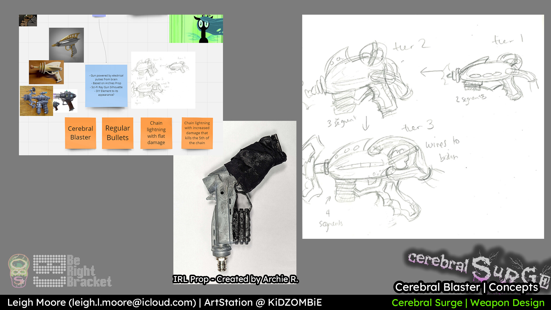 Leigh M. - Cerebral Surge | Weapon Design