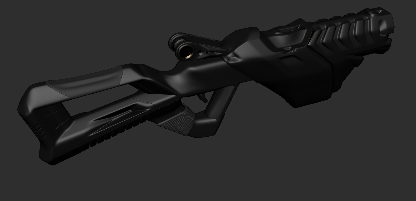 ArtStation - GRX-Scfi Rifle