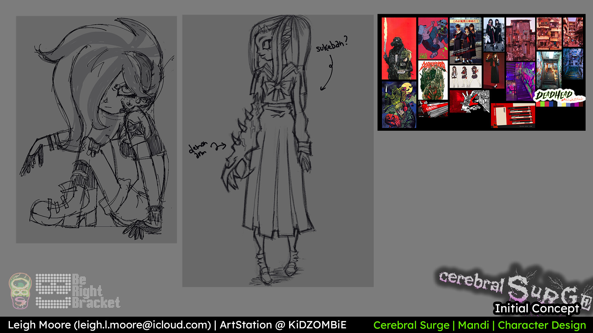 Leigh M. - Cerebral Surge | Mandi | Character Design