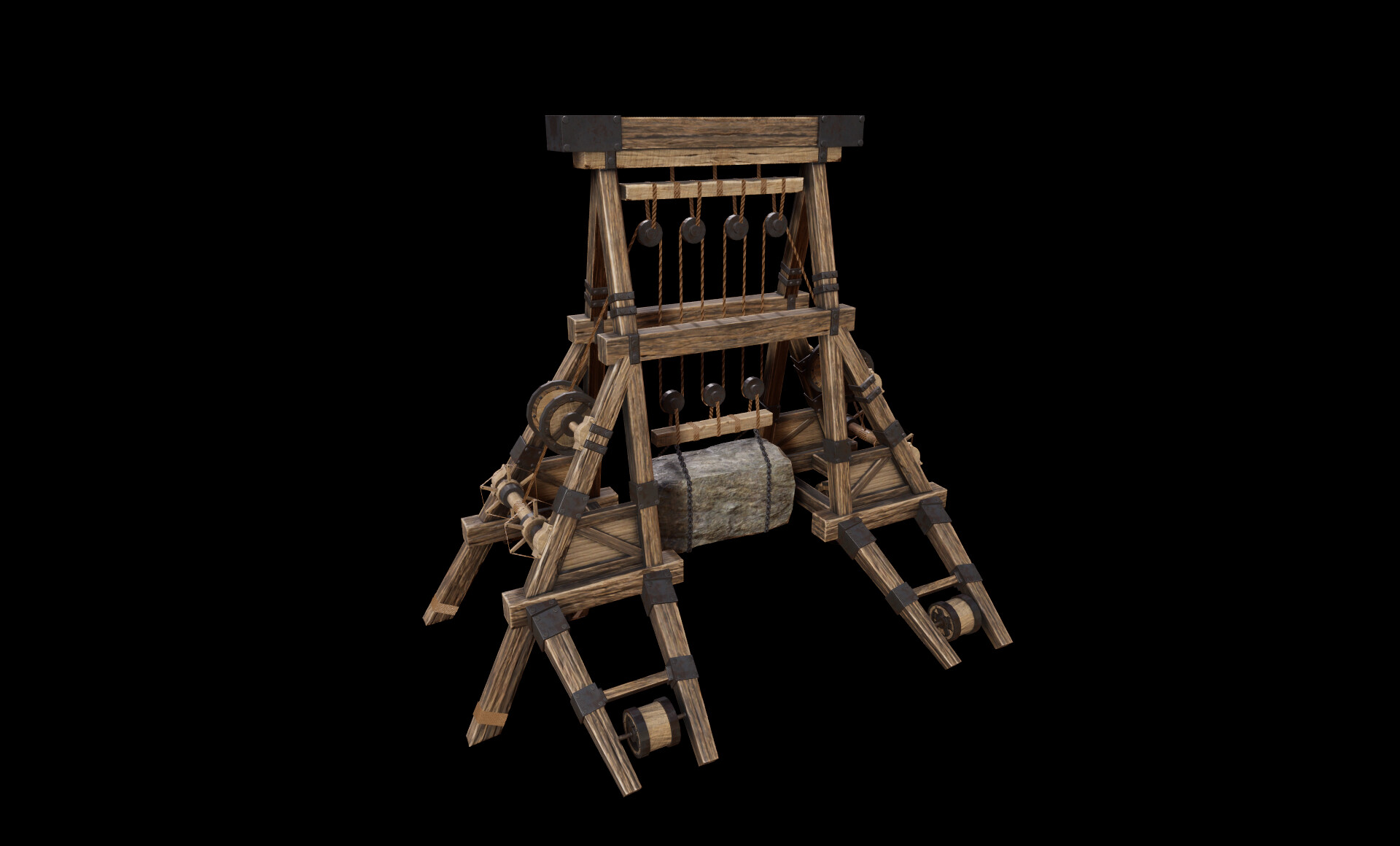 ArtStation - Geo Joong Gi - compound pulley