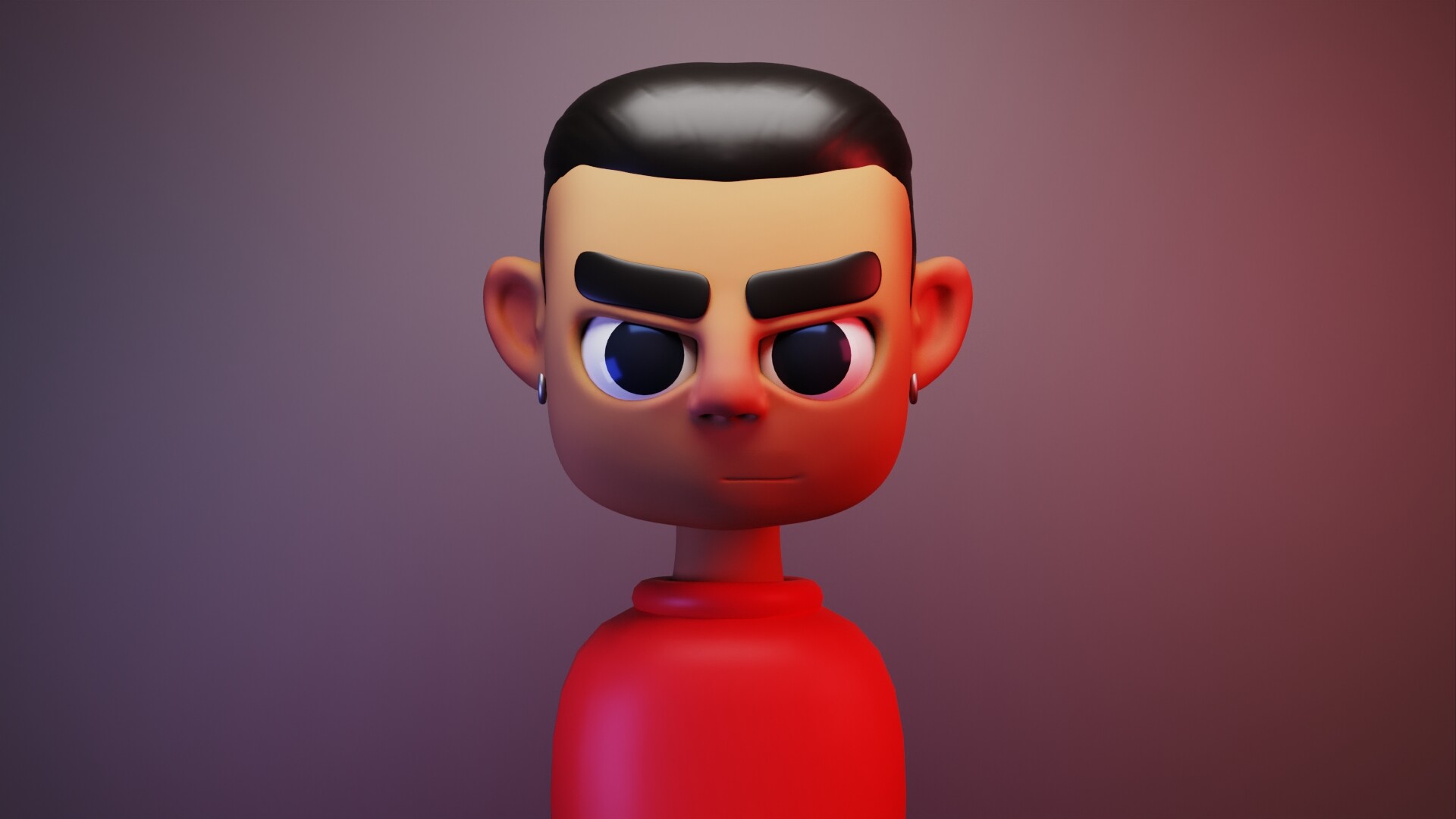 ArtStation - Self Portrait Stylized Head