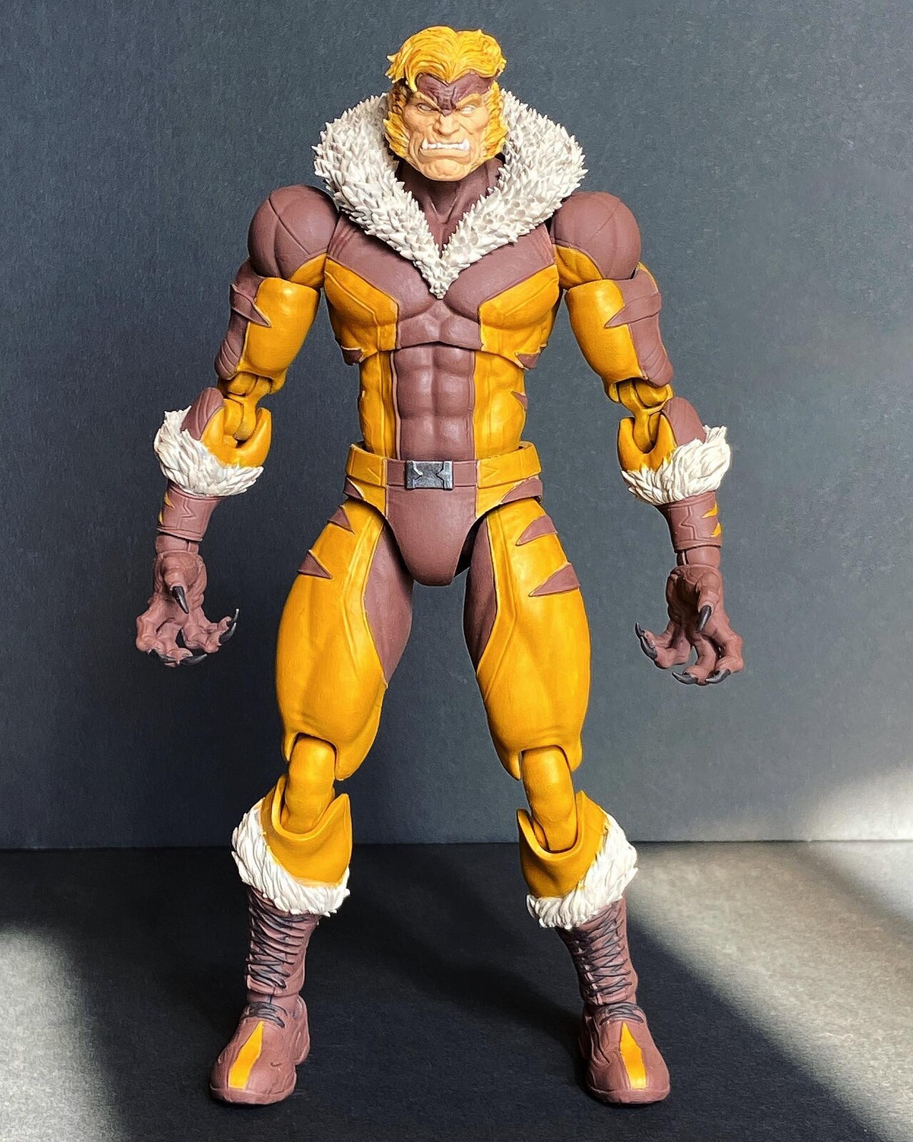 Rodrigue Pralier - Fully custom/home made Sabertooth action figure