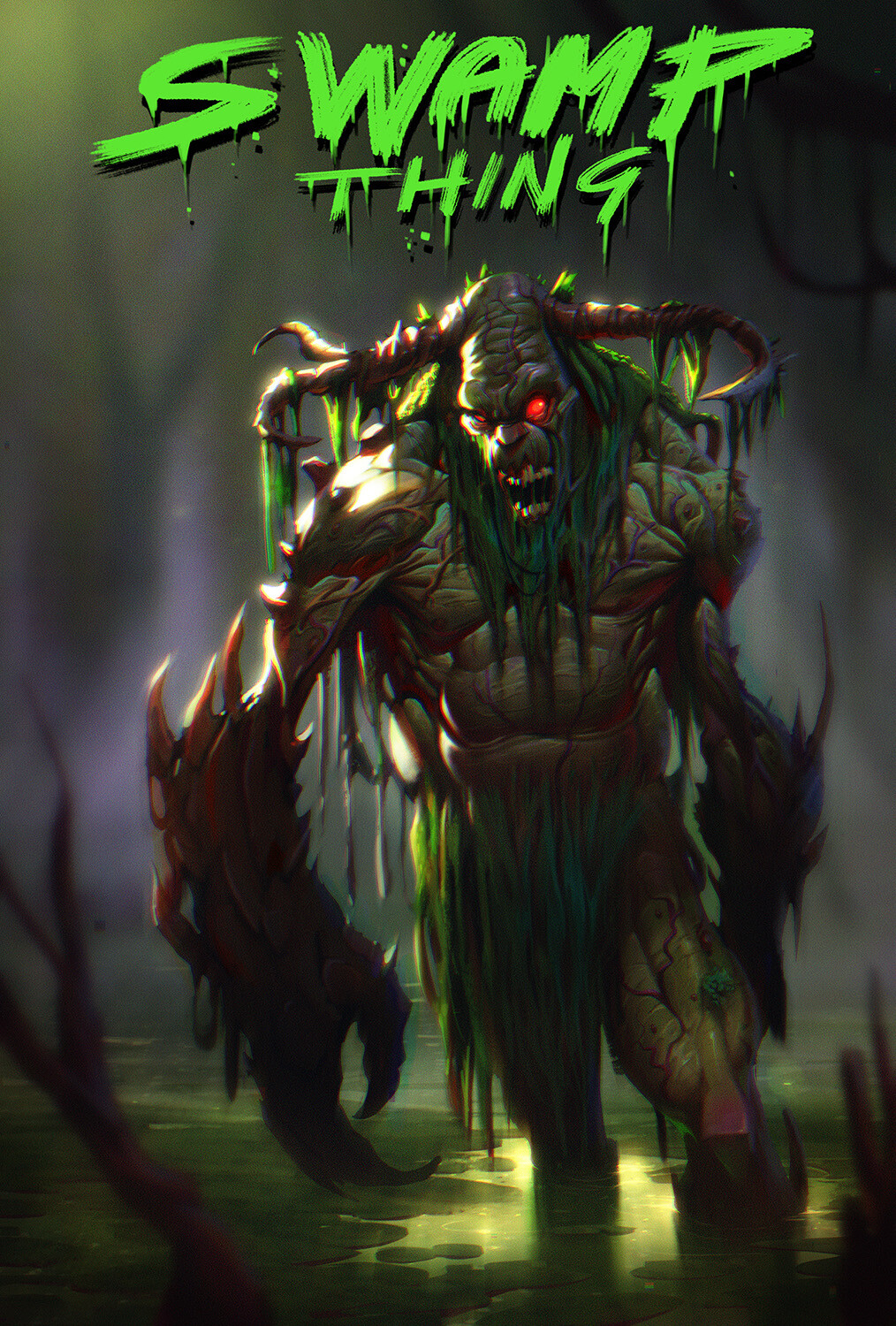 ArtStation - Swamp Thing