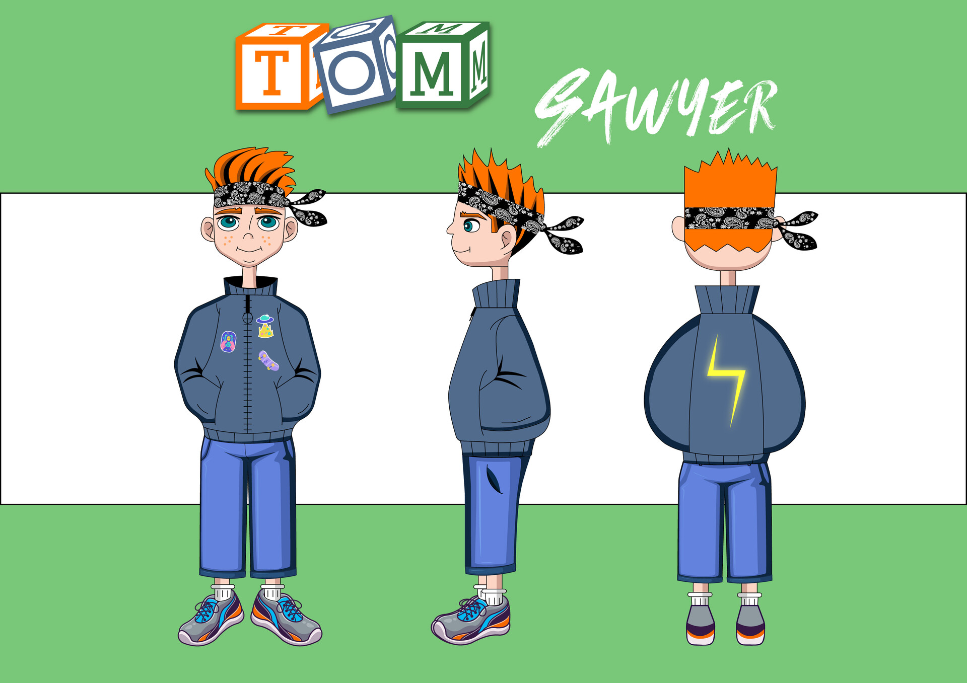 ArtStation - Tom Sawyer (character interpretation)