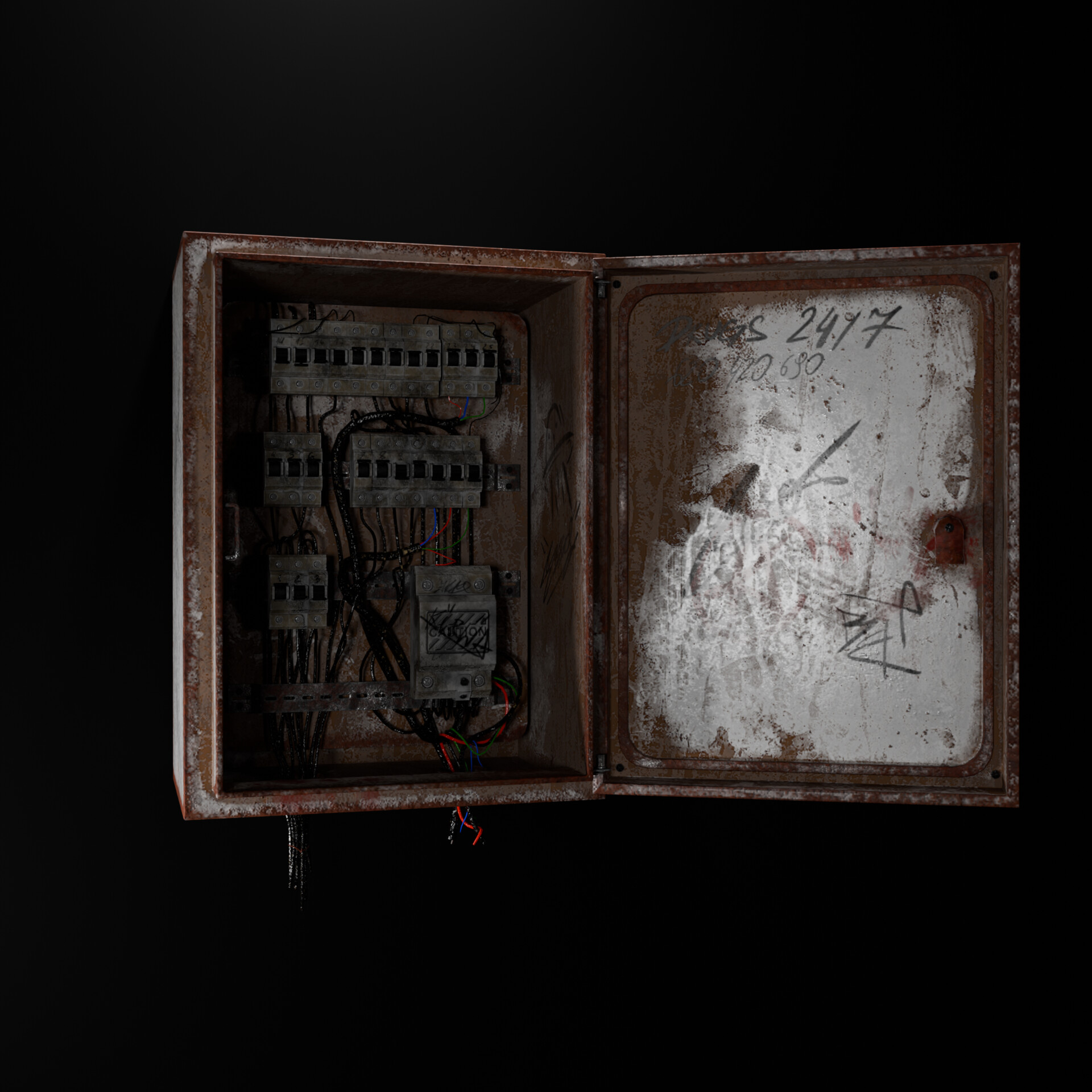 ArtStation - Dystopian Electric Box