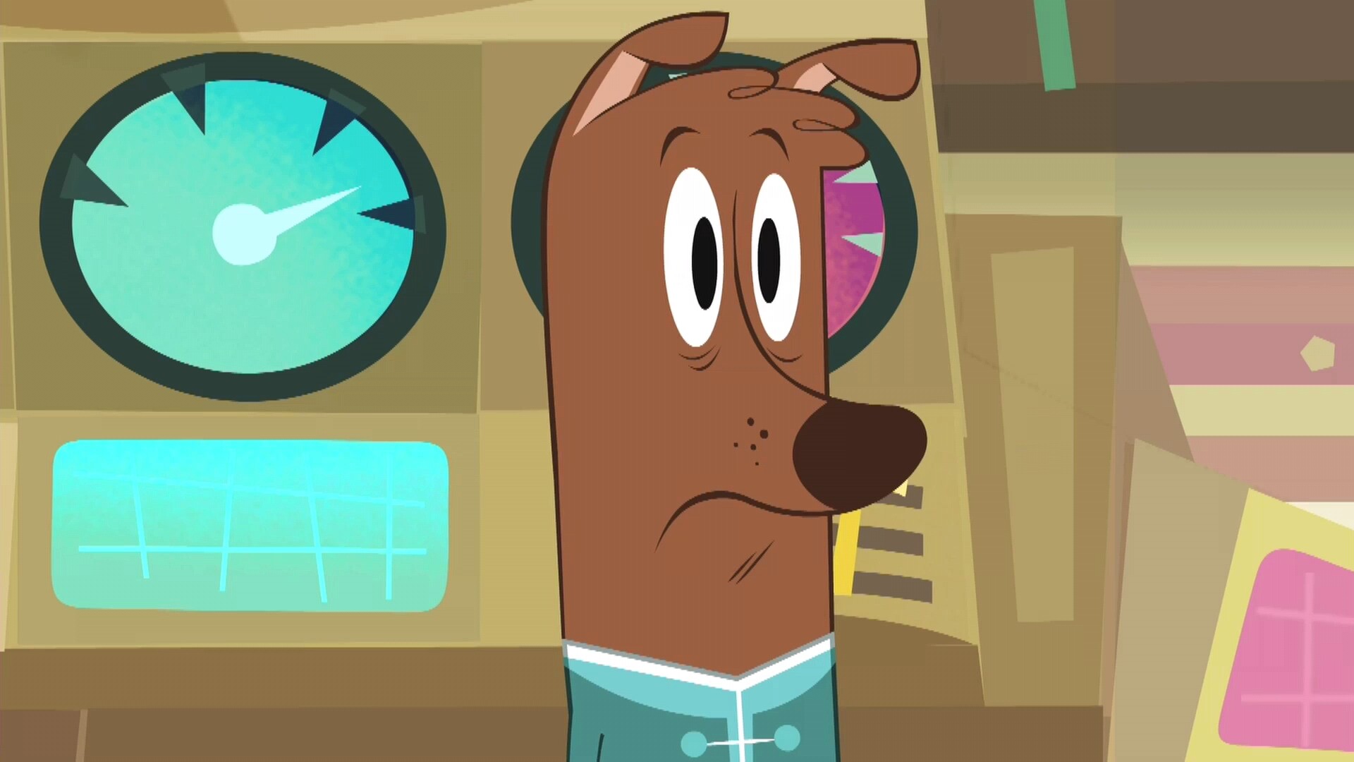 ArtStation - Commander Clark look at his invisble watch