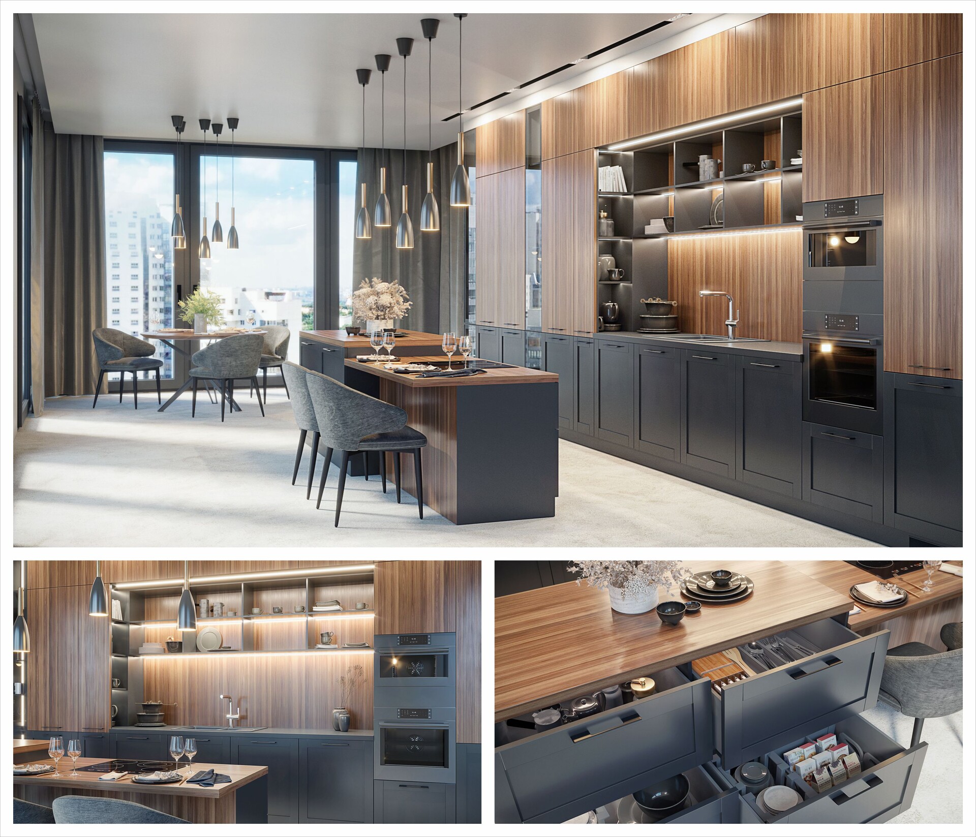 ArtStation - Kitchen visualisation