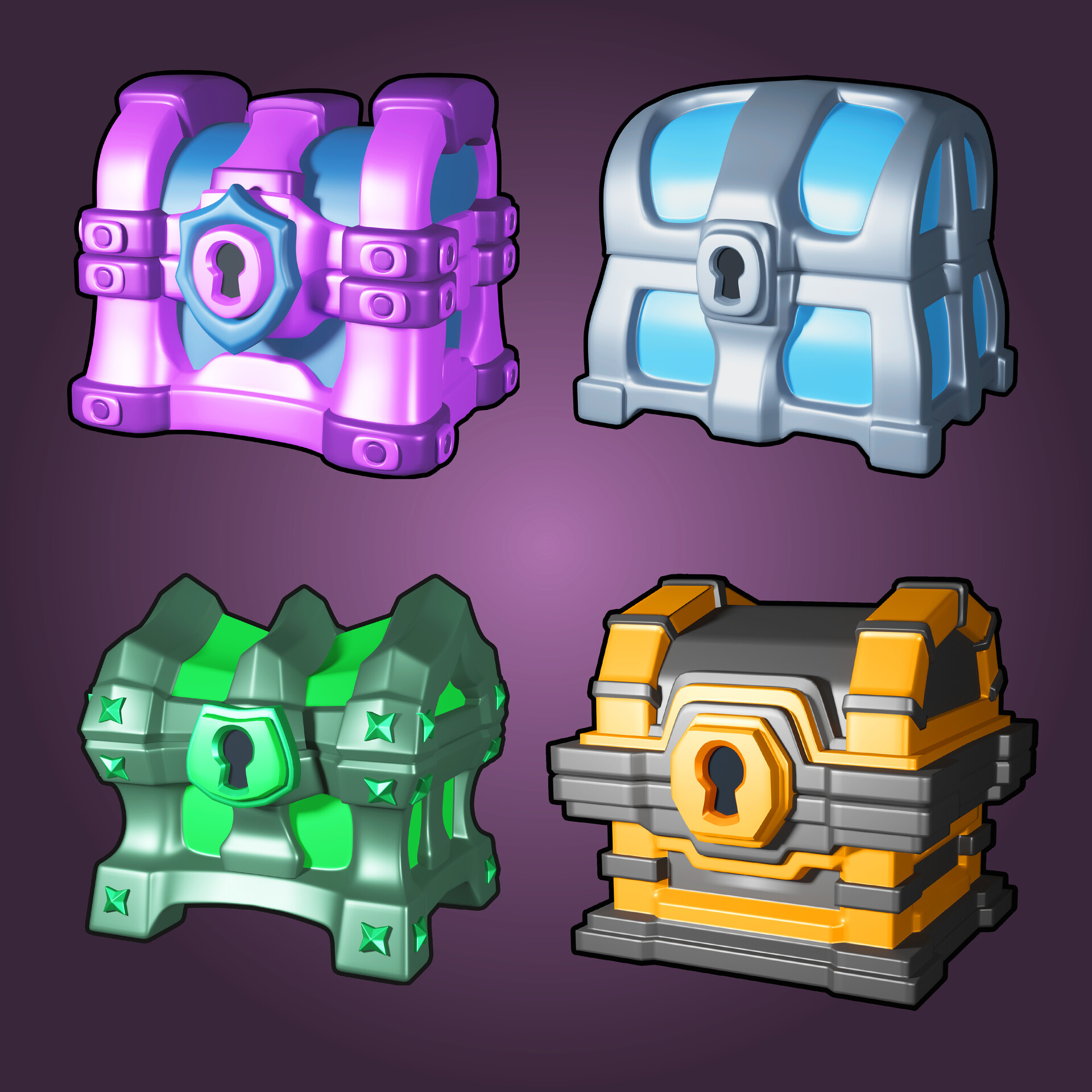 ArtStation - Treasure Chests