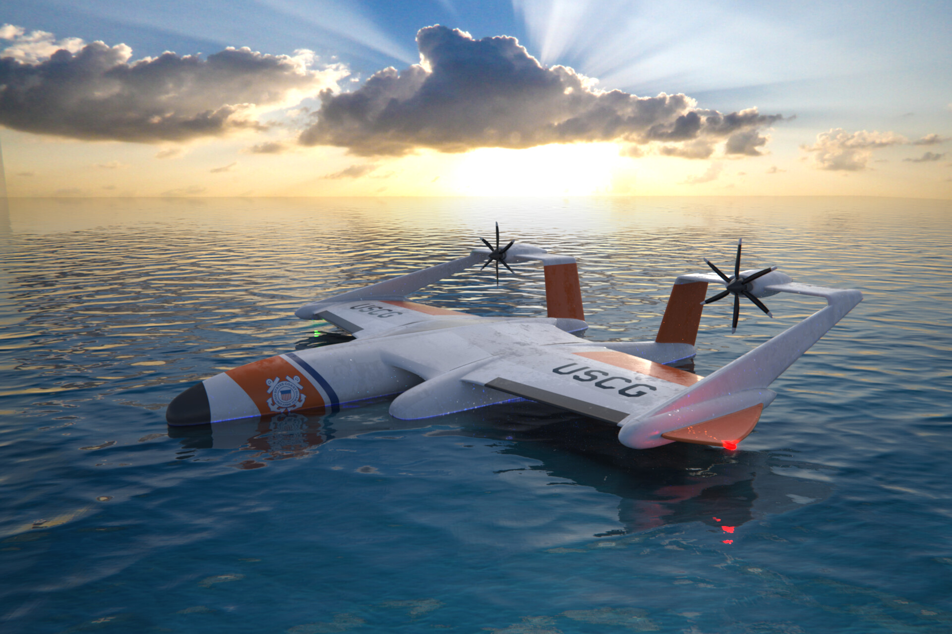 Alex Morrissette - Alcedo - Autonomous Coastal Drone
