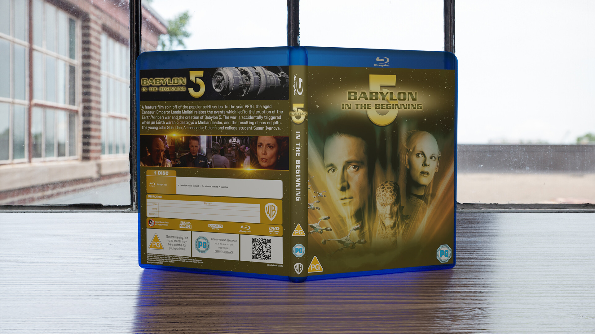 Curtis Ebanks - Babylon 5: In the Beginning - Custom Blu-ray Cover