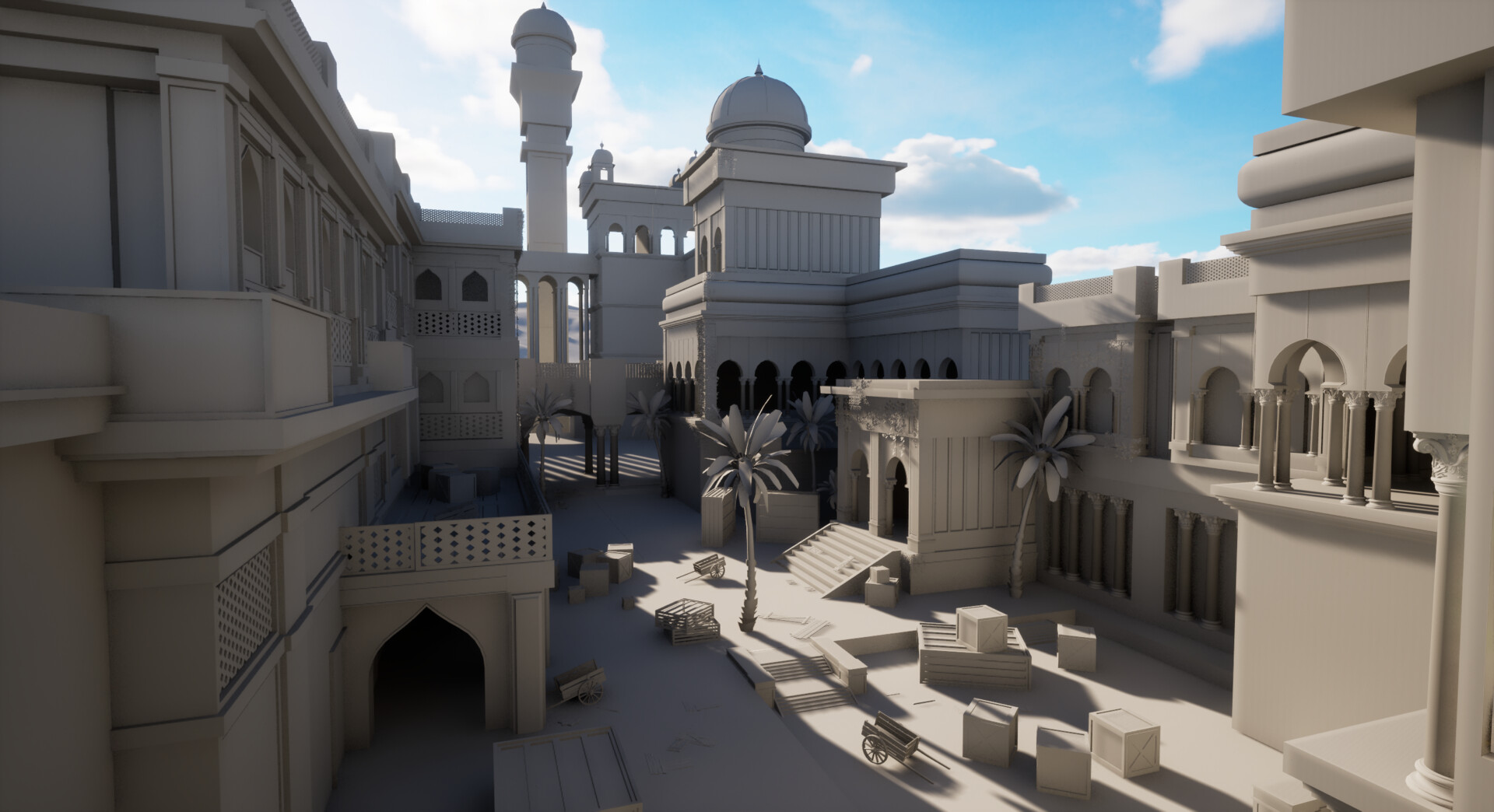 ArtStation - Level Design - Arabic Environment
