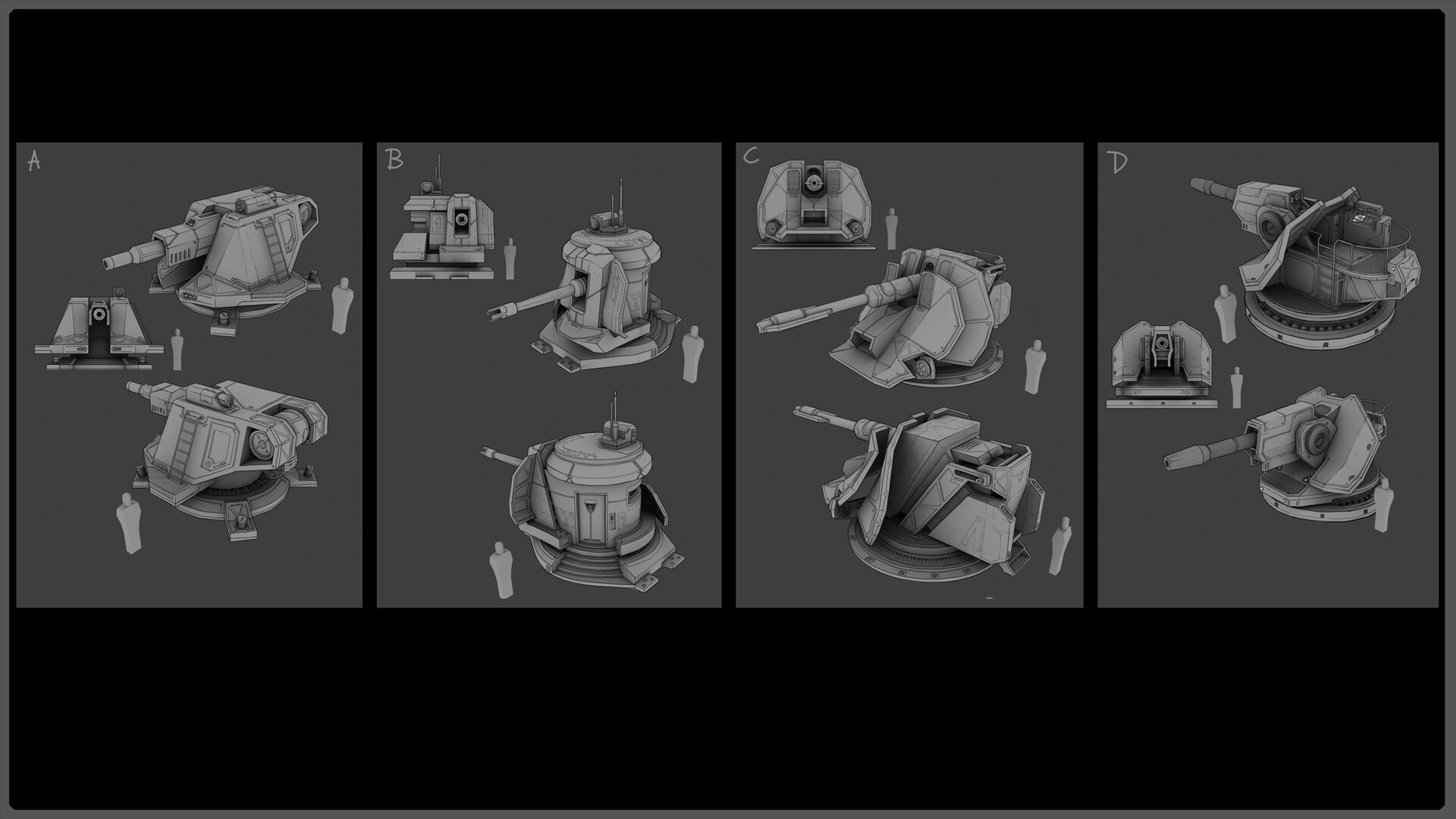 Mauricio Tejerina - Turret designs and models.