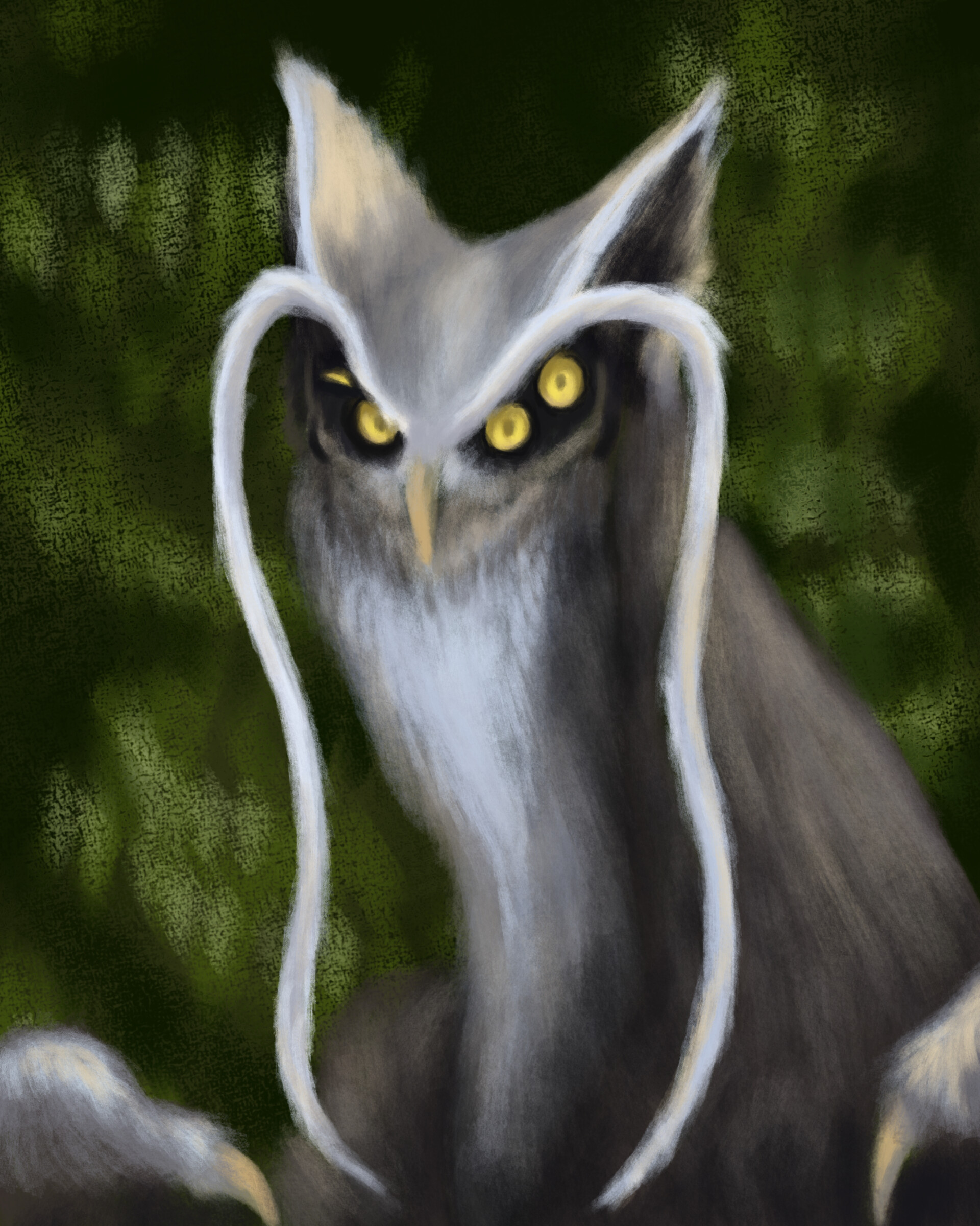 ArtStation - Strange owl