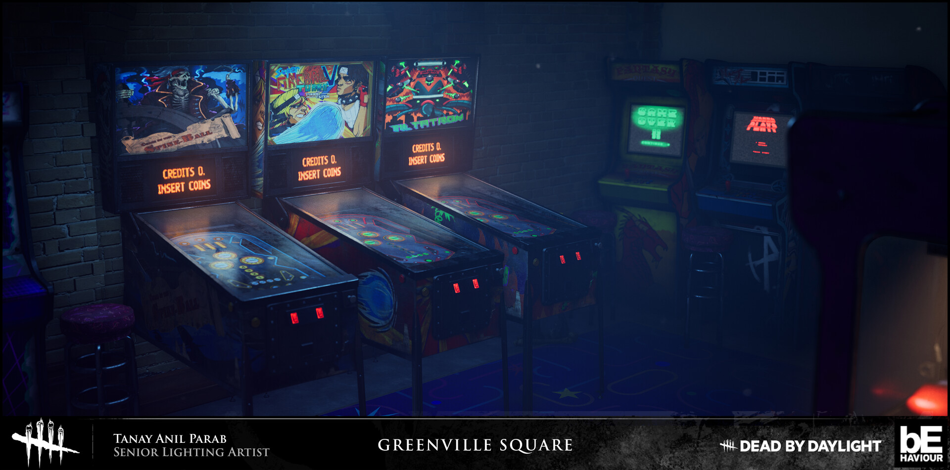 Tanay Parab - Dead by Daylight - Arcade room (Greenville Square)