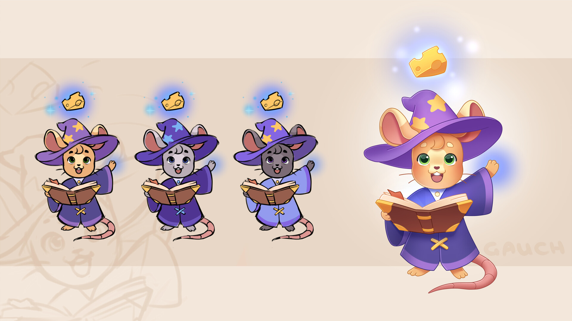 ArtStation - magician mouse!