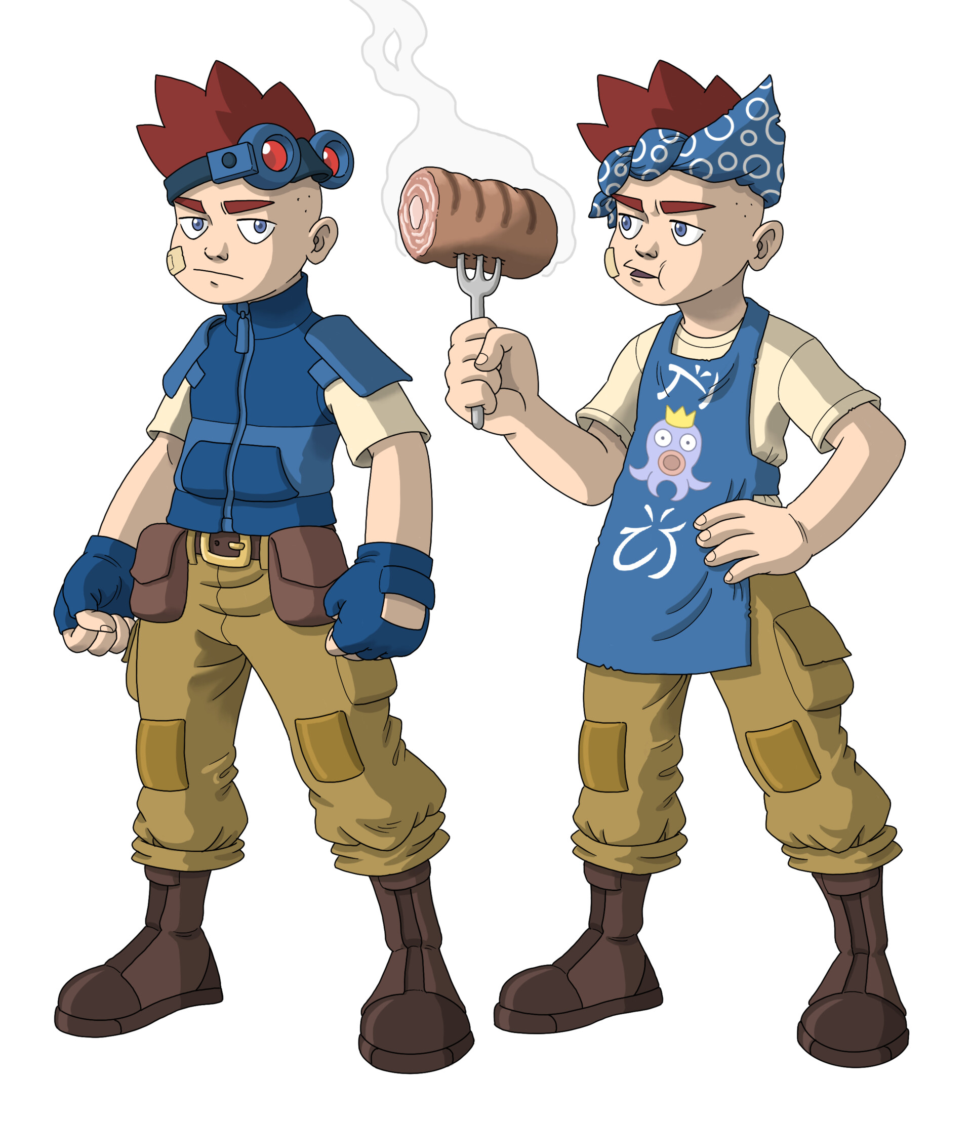 ArtStation - Monad - Turtle & Nova - Character Design + Studies