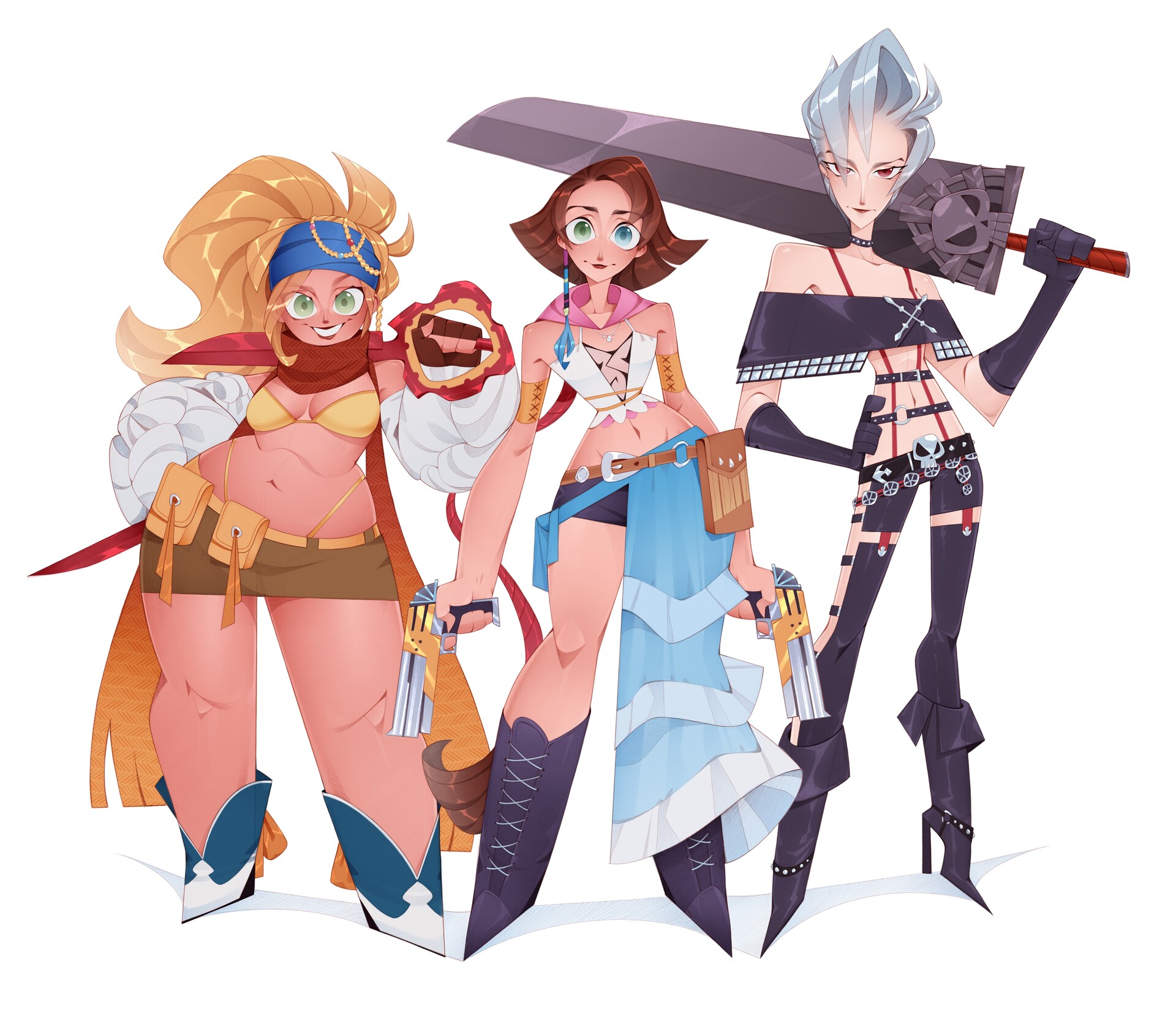 Final Fantasy 10 2 Characters