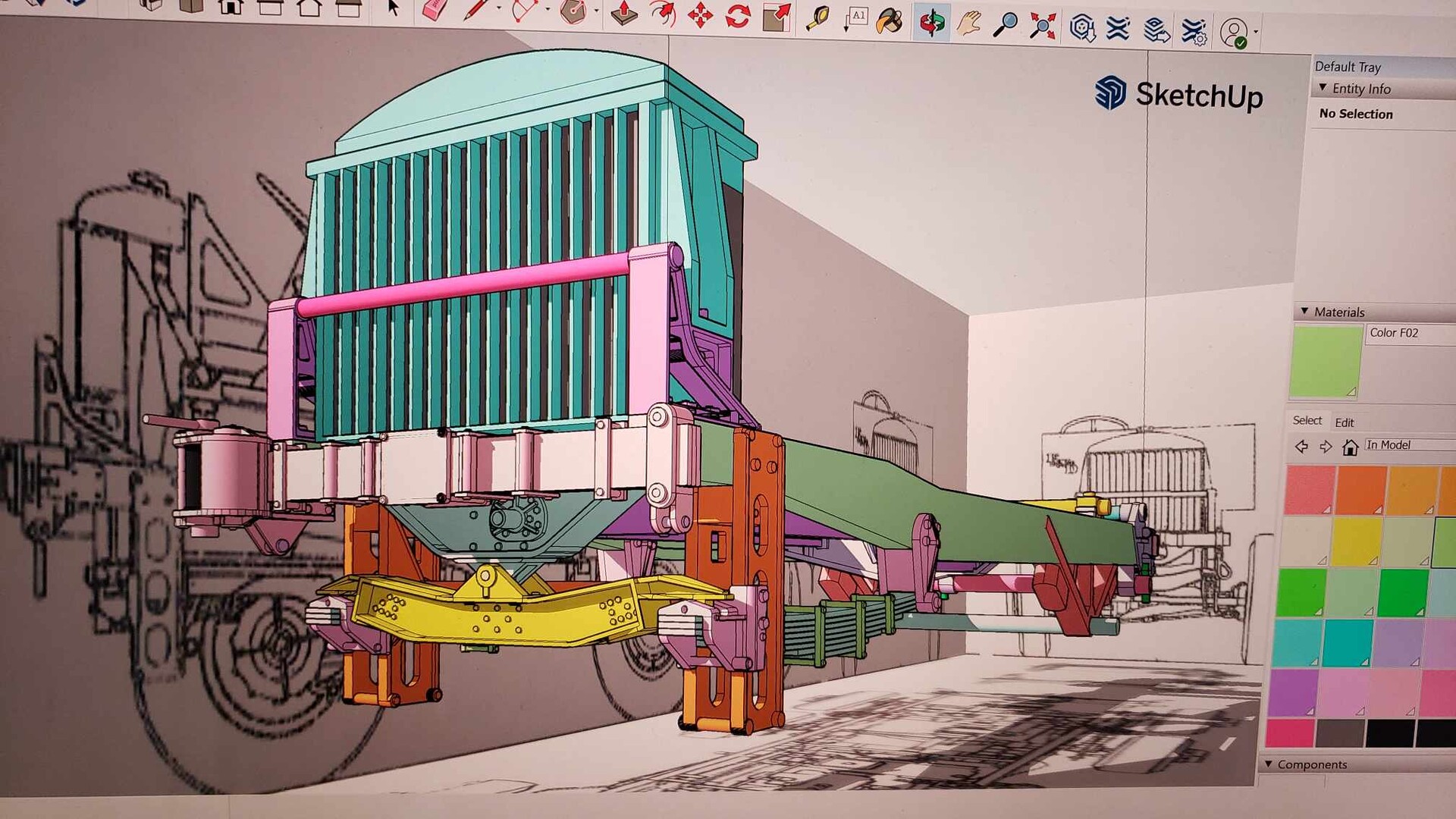 ArtStation - AEC 850 (FWD R6T) WIP