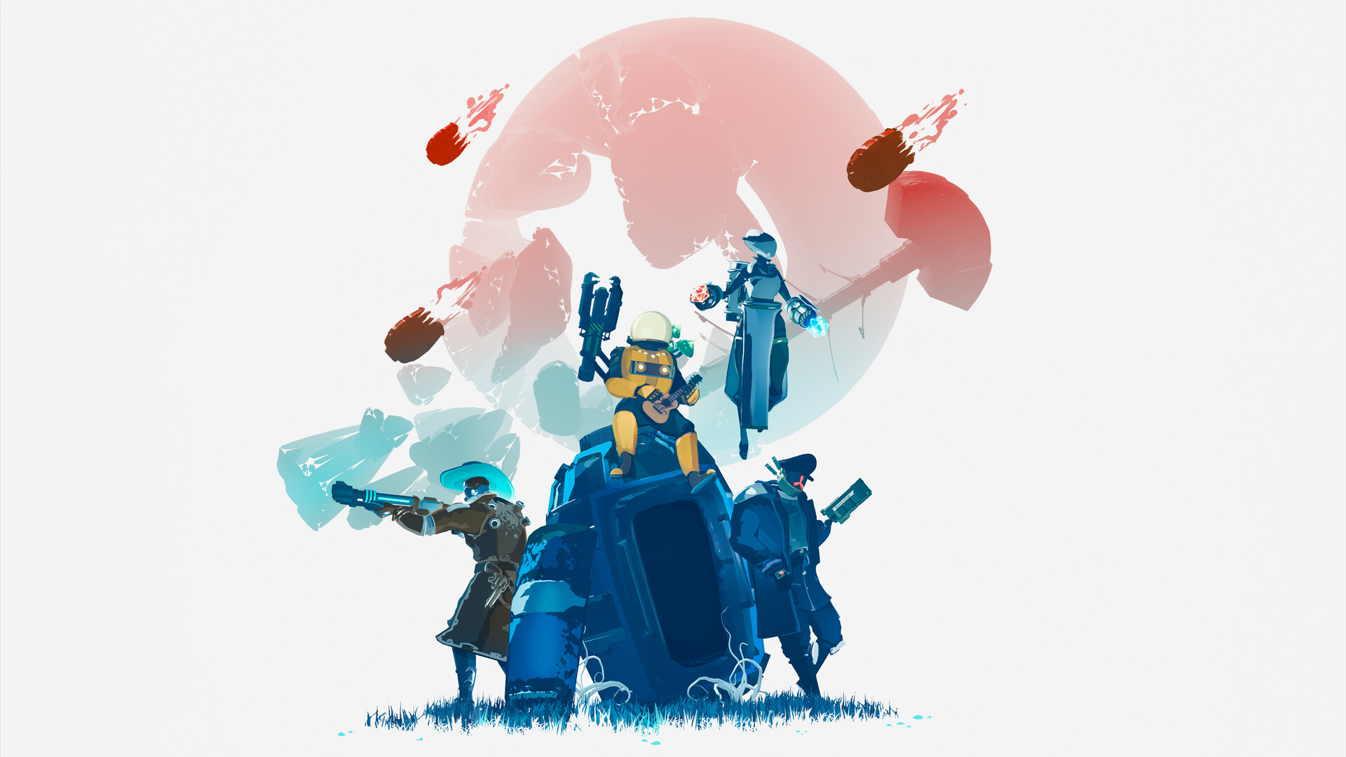 ArtStation - Risk of Rain 2 Key Art