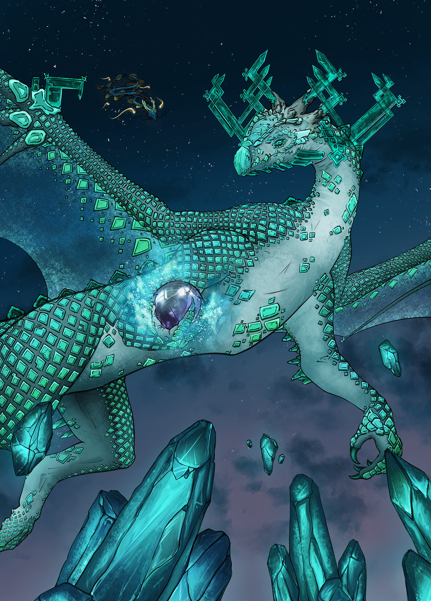 ArtStation - Amareth, the Lustrous Alternate Art