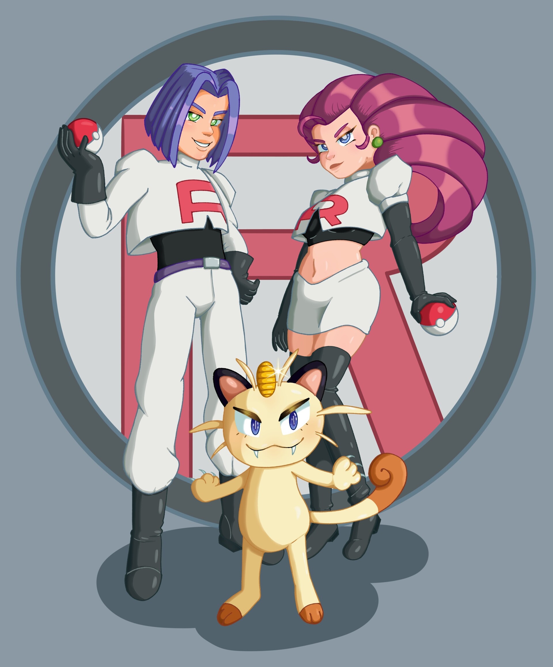 ArtStation - Team Rocket