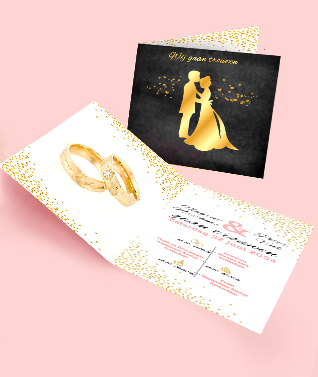ArtStation - Wedding card design