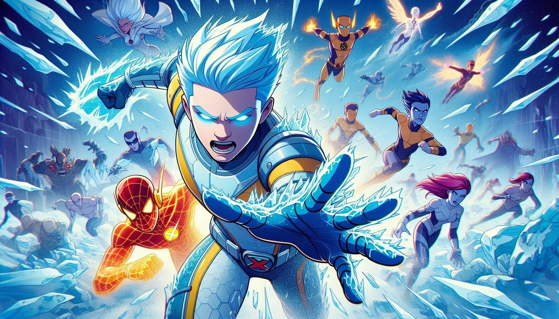 ArtStation - Iceman X-Men