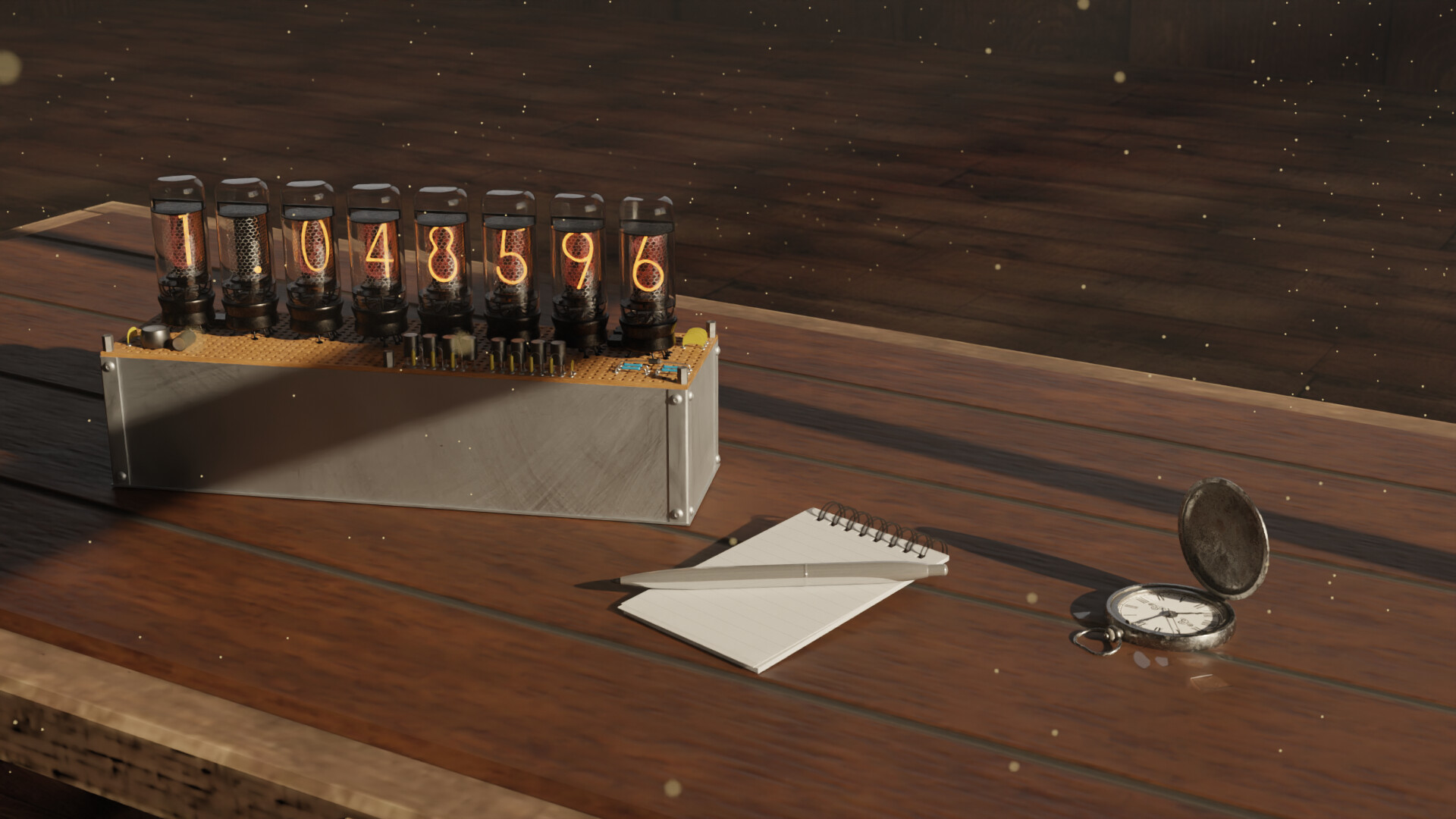 ArtStation - Divergence meter from Steins Gate