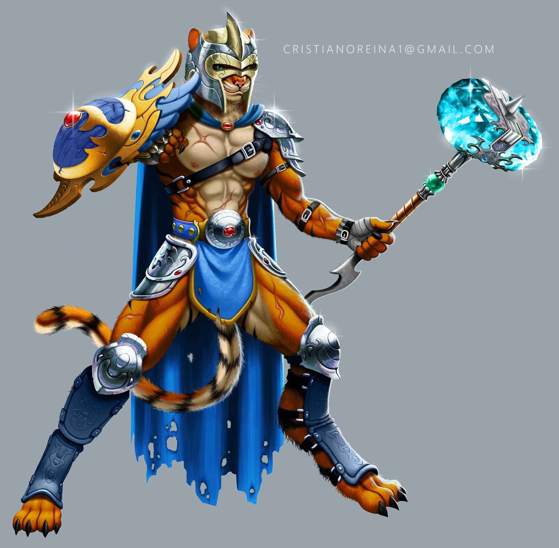 ArtStation - Prince tiger - character design