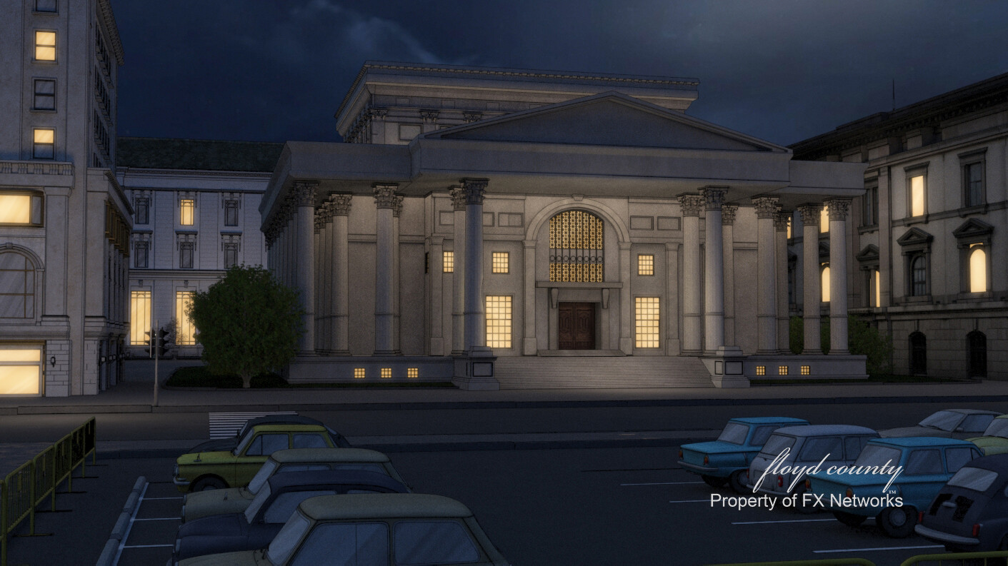 ArtStation - Archer Season 14 - 3D Environment Art