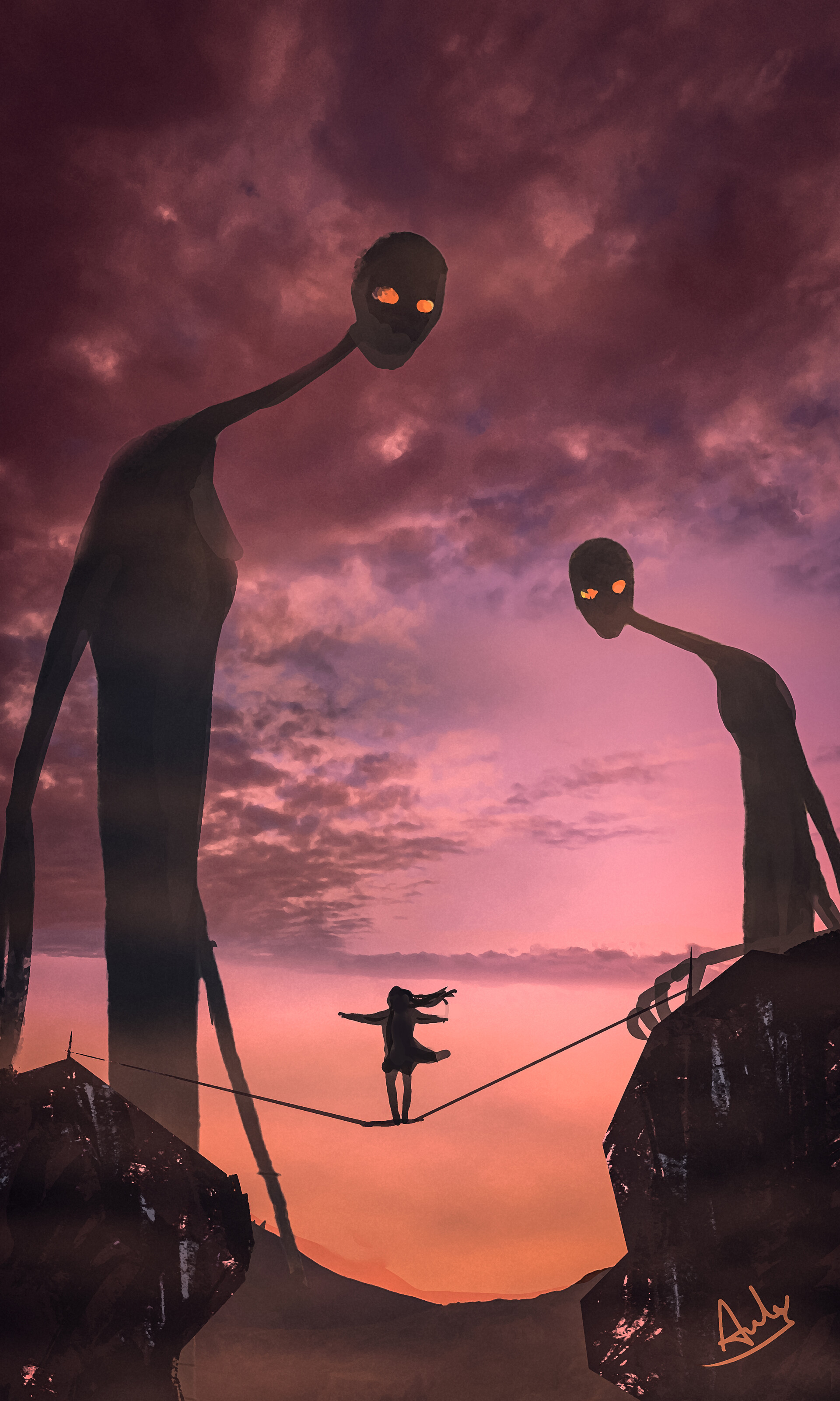 ArtStation - Sky Horror