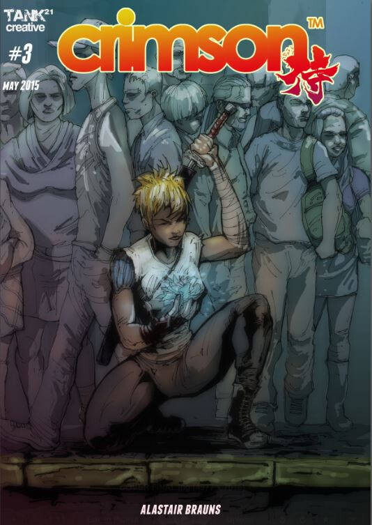 ArtStation - Crimson #3 -Comic Book