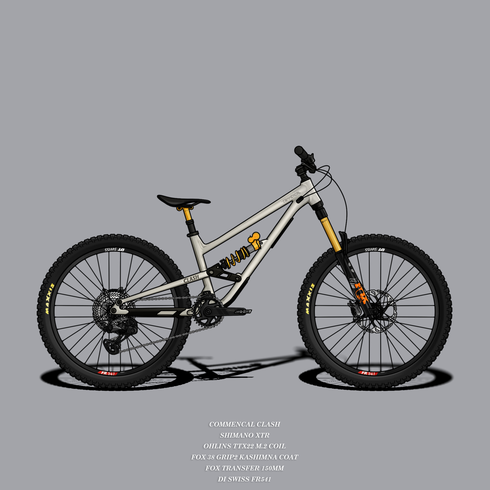 ArtStation - Commencal Clash