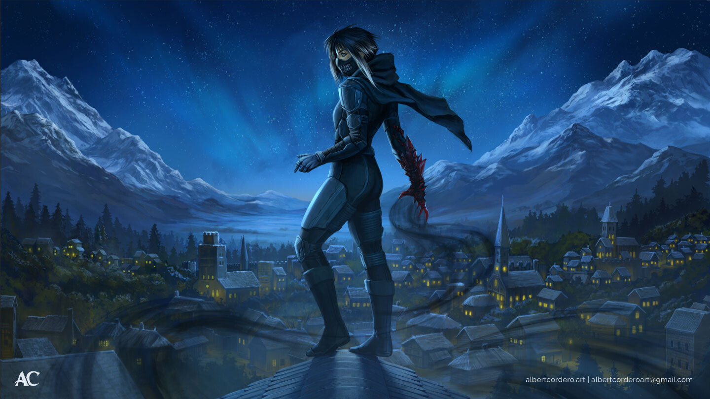 ArtStation - Aria the Shadowmancer