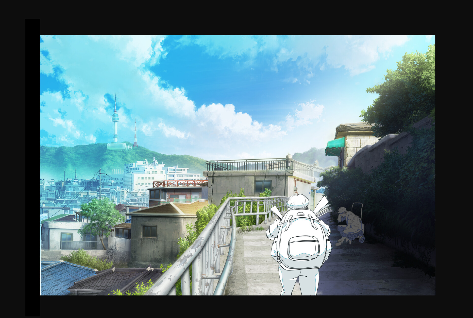 ArtStation - LOOKISM (animation background / concept art)