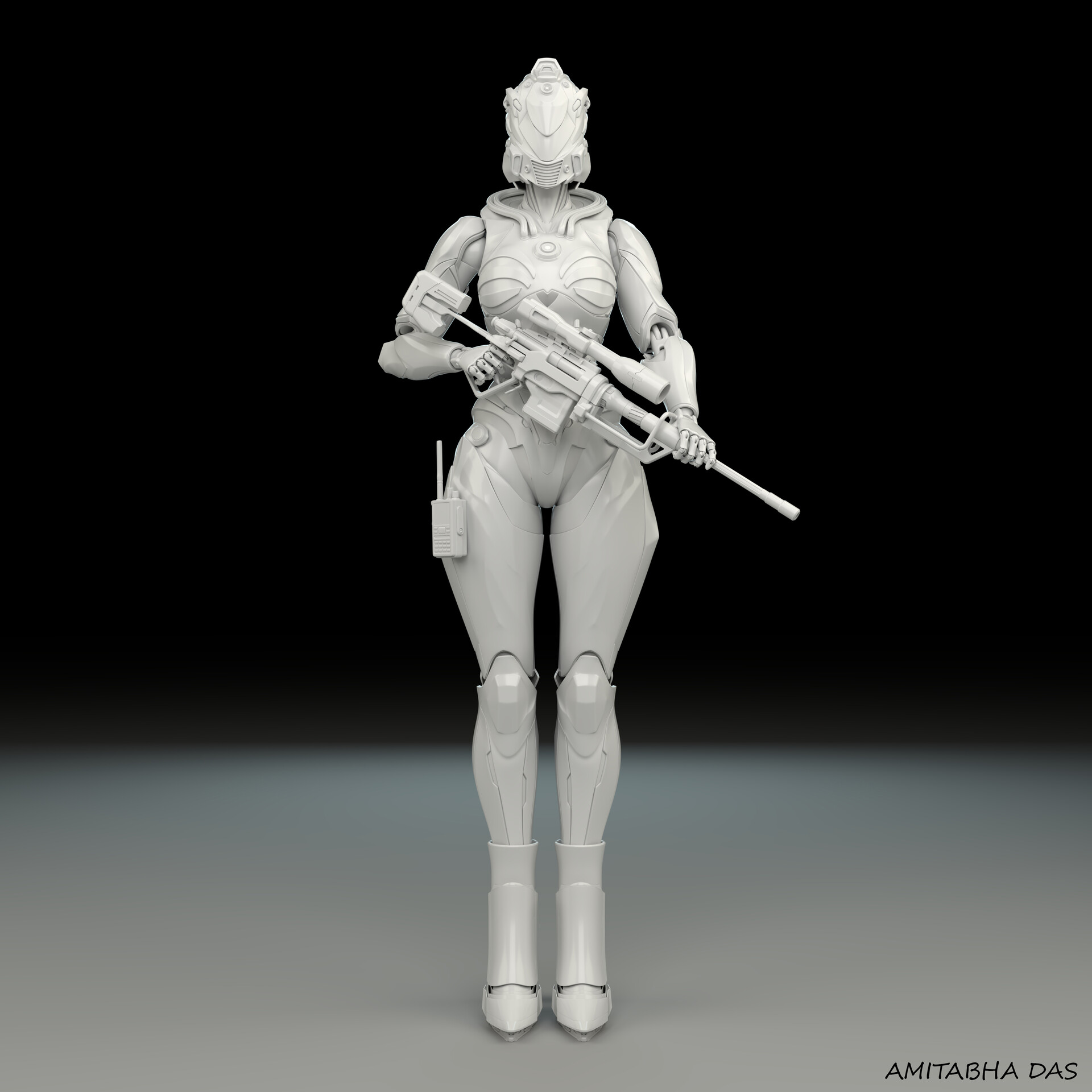 ArtStation - Si Fi (Female) Character