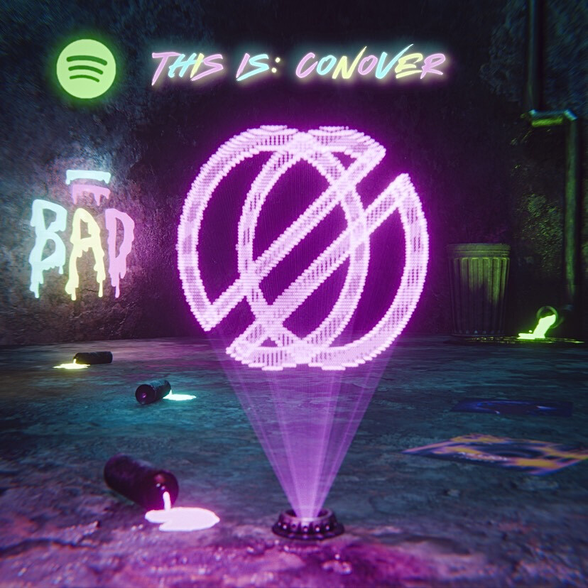 ArtStation - Conover Spotify Playlist Artwork