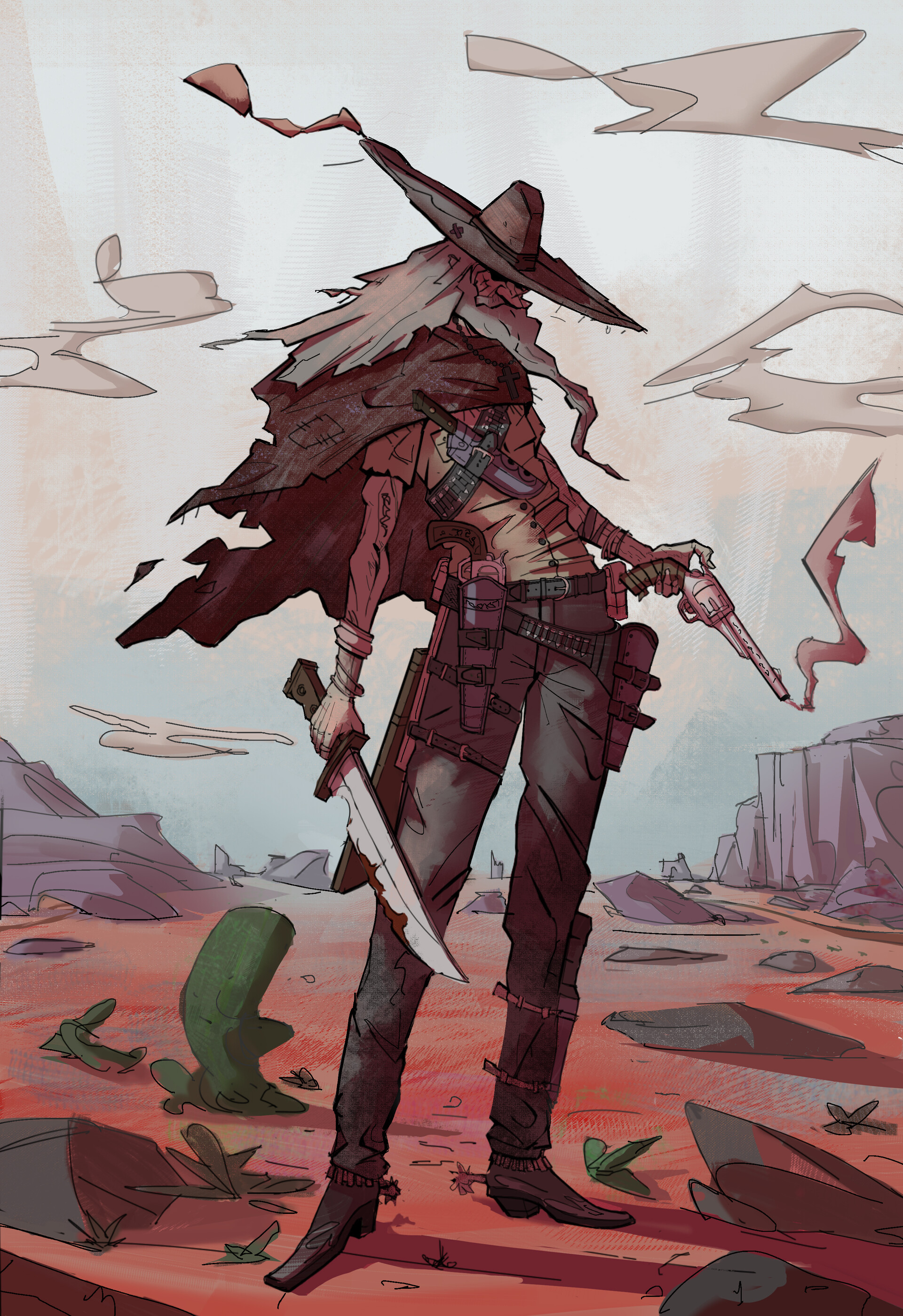 ArtStation - bounty hunter design